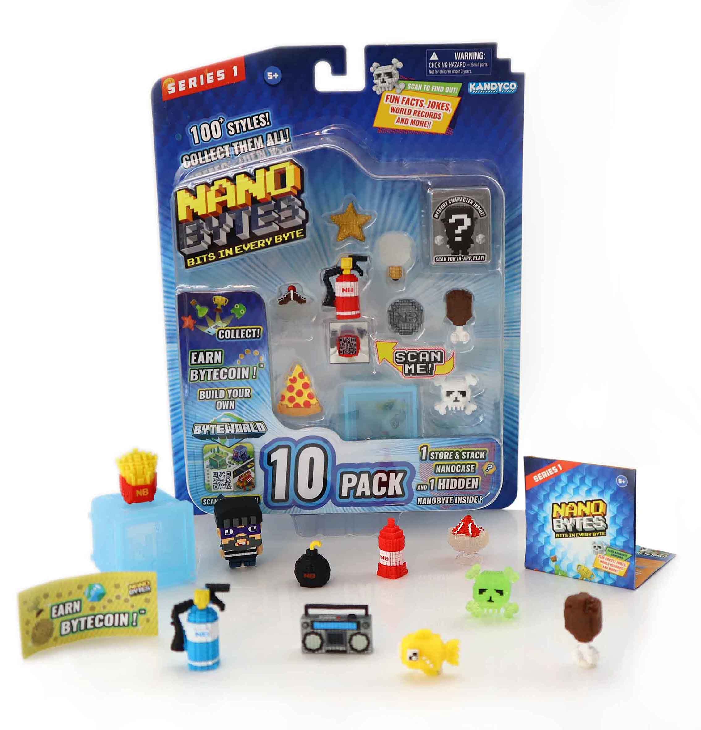 Buy Nanobytes Bandai NanobBytes,Multicolor,KA8011 10-Pack - 10, 1 ...