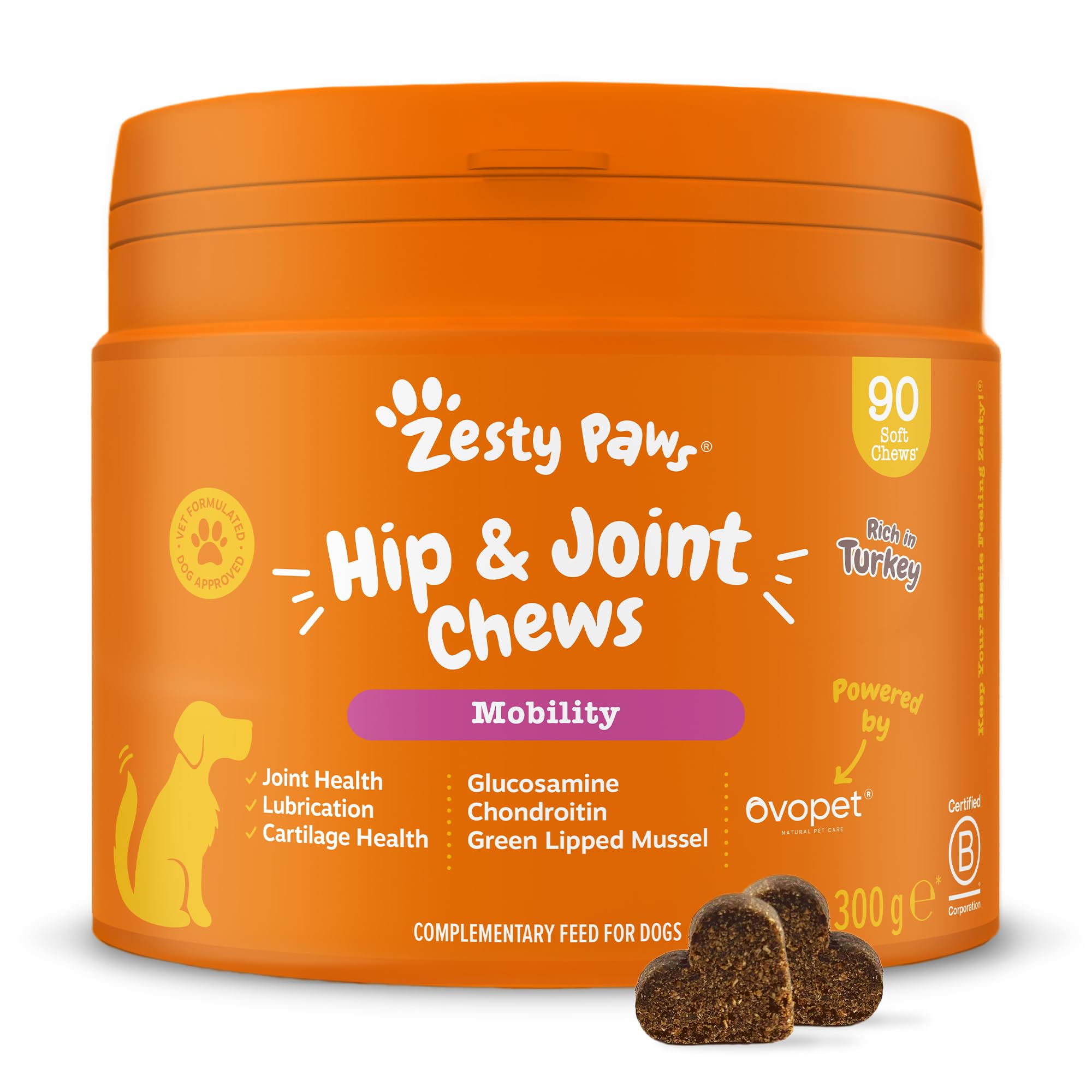 Zesty Paws Hip & Joint Mobility & Joint Supplement for Dogs | Hip and ...
