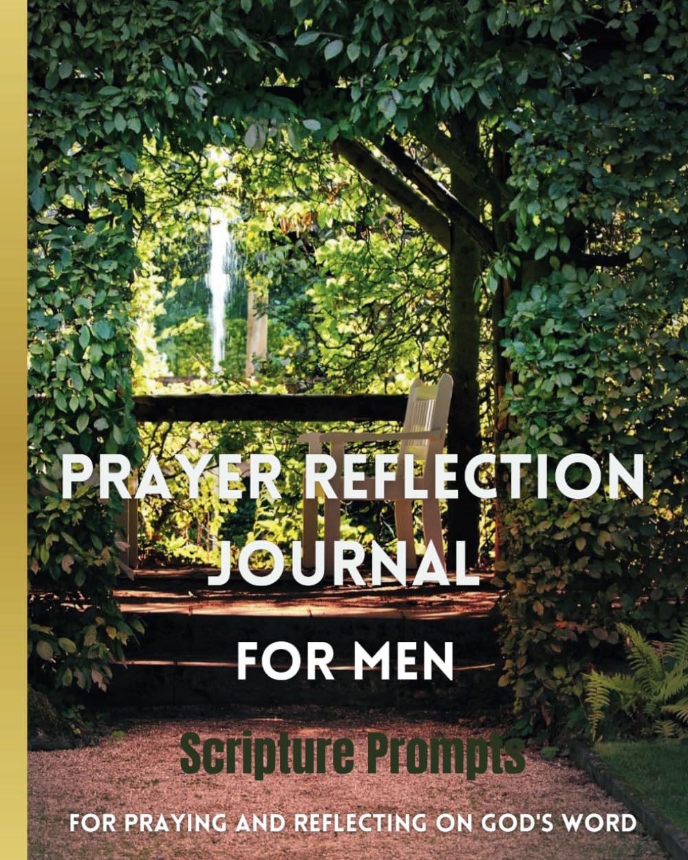 Prayer Reflection Journal for Men: Scripture Prompts for Prayer and ...