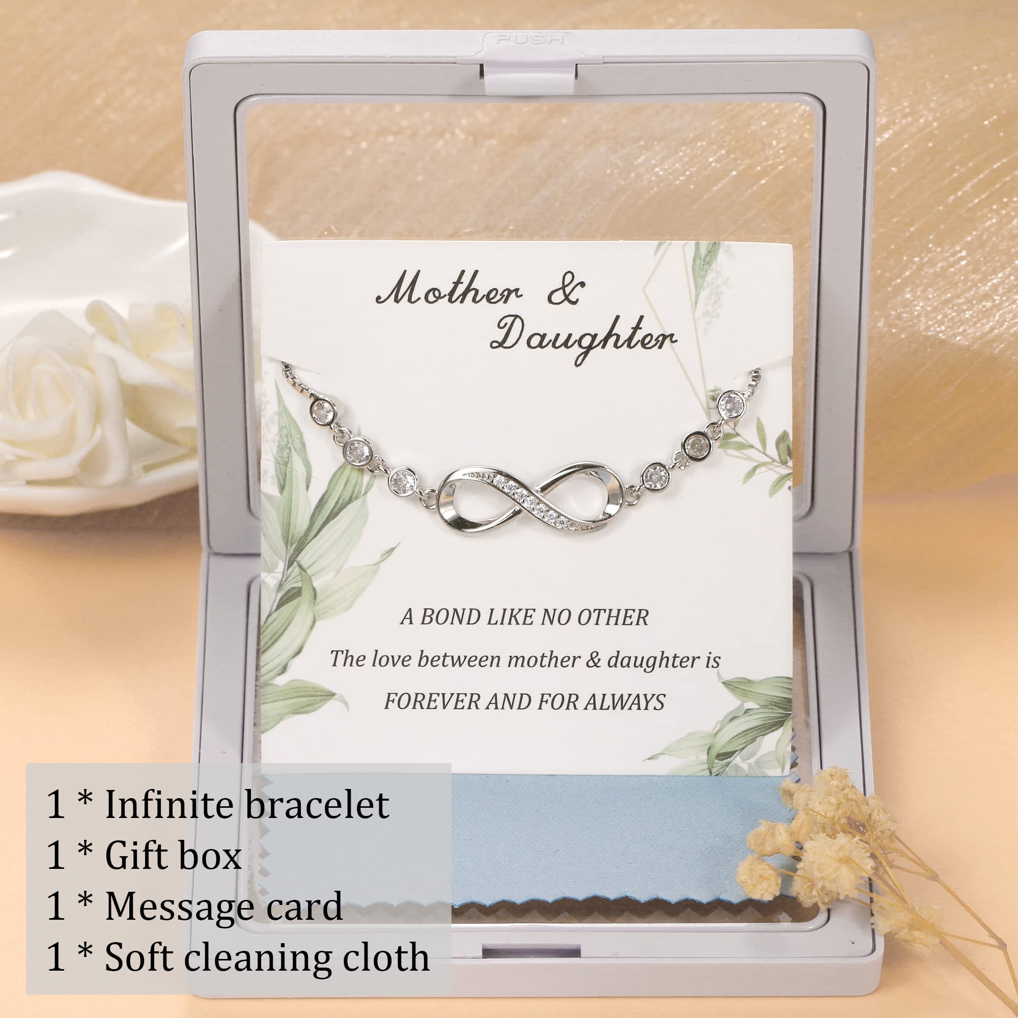 Snapklik.com : Sereney Mother Daughter Bracelets As Daughter Gift From ...