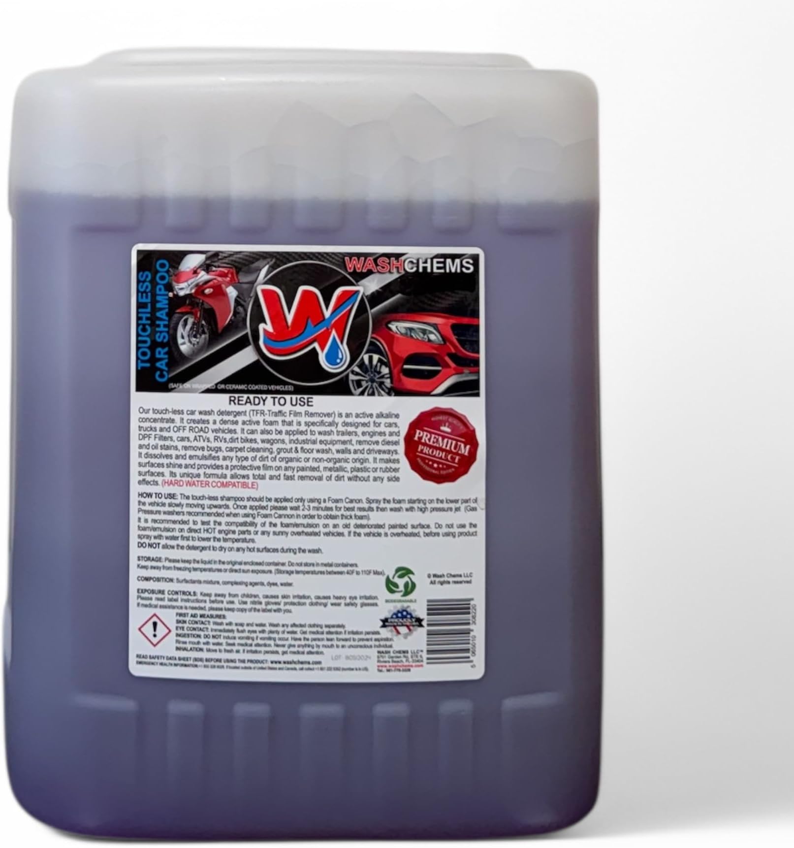 Amazon.com: Chem-X Heavy Duty: Wheel Cleaner + Degreaser (1 Gallon ...