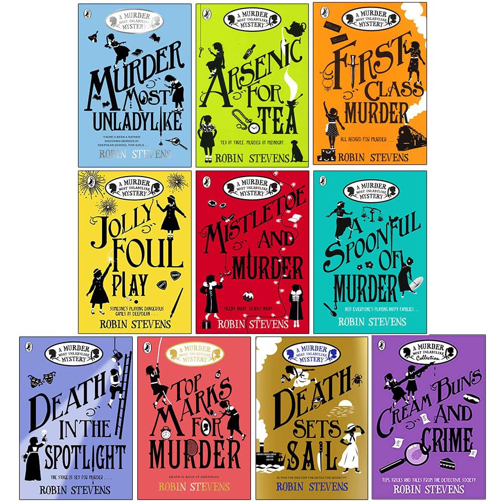 A Murder Most Unladylike Mystery Series 9 Books Collection Set by Robin ...