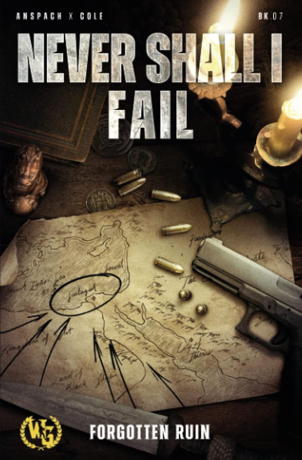 Amazon.com: Never Shall I Fail (Forgotten Ruin): 9781949731934: Anspach ...