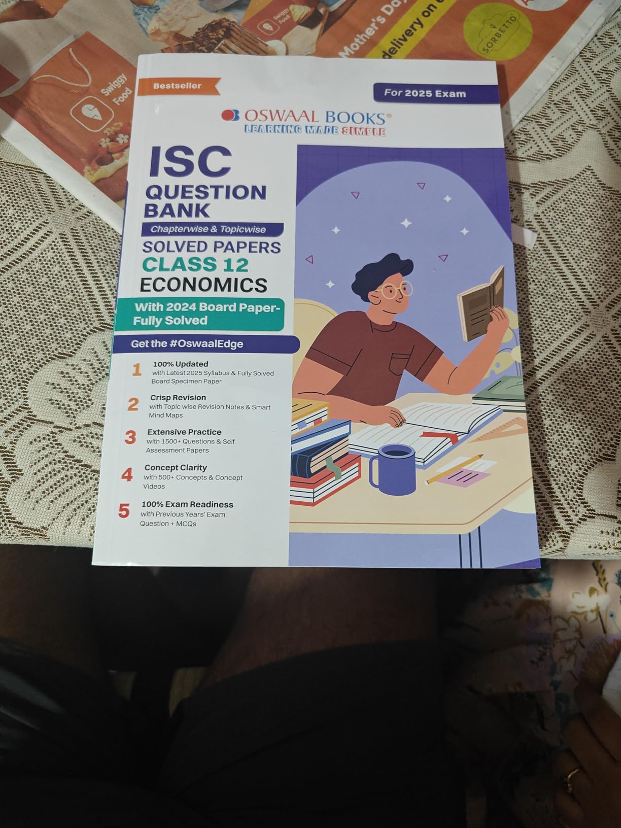 Oswaal ISC Question Bank Class 12 Economics | Chapterwise | Topicwise | Solved Papers | For 2025 ...