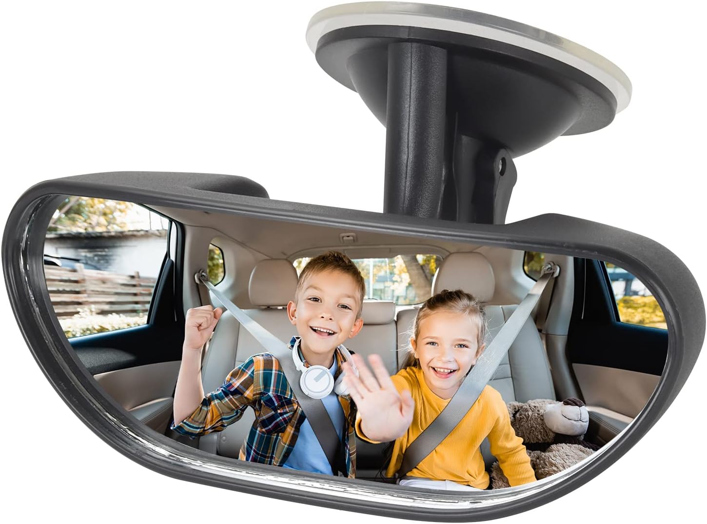 Amazon.com : Automotive Interior Rearview Baby Mirror right Wide Angle ...