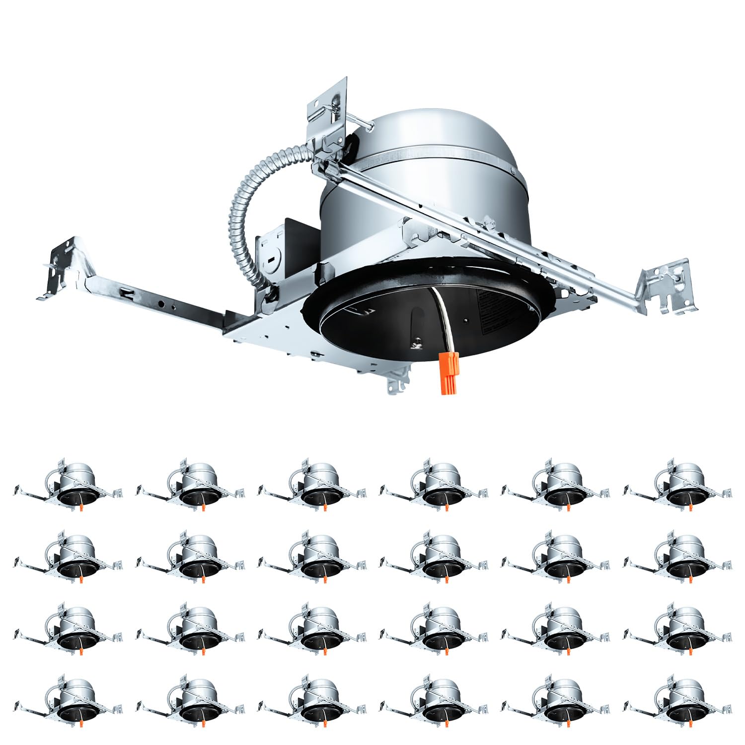 MW Lighting 24 Pack 6 inch Recessed Lighting Housing Can Light New ...