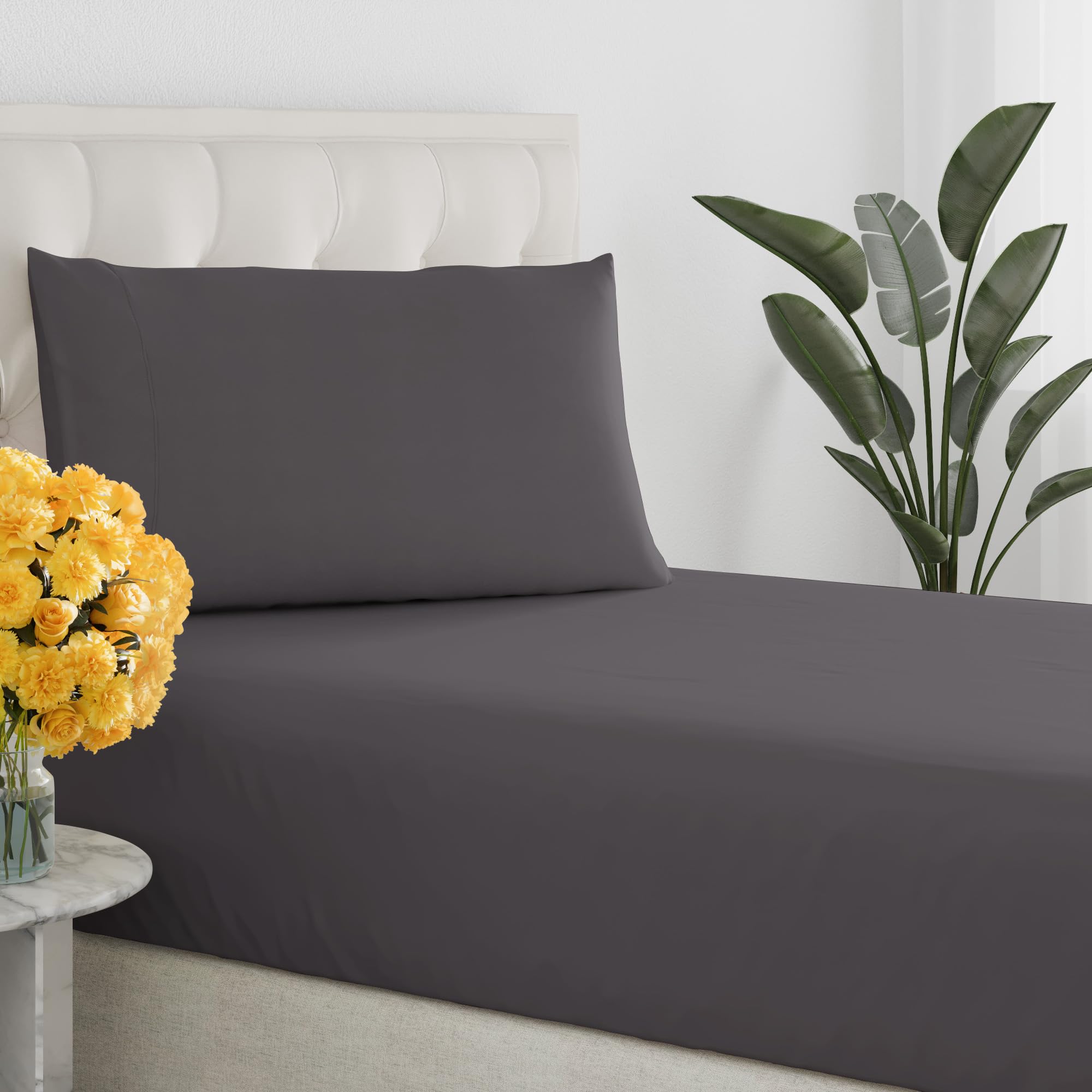 Amazon.com: Sleepy Town Twin XL Size Bed Sheets - 2 Piece - NO FLAT ...