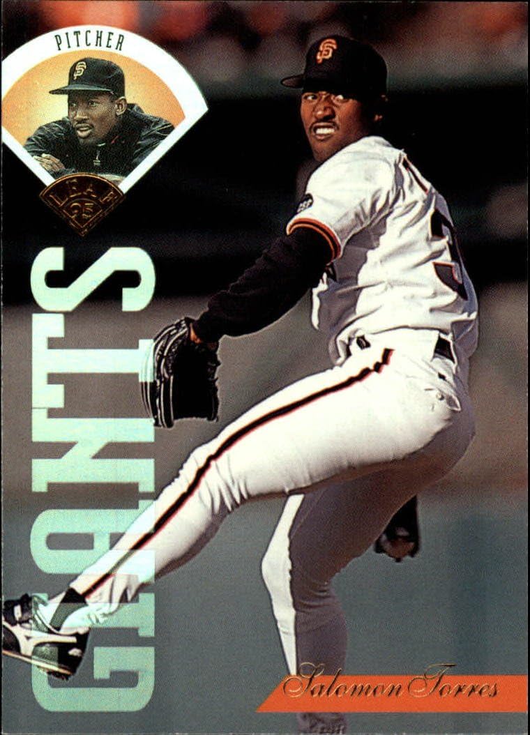 Amazon.com: 1995 Leaf Baseball Card #108 Salomon Torres : Collectibles ...