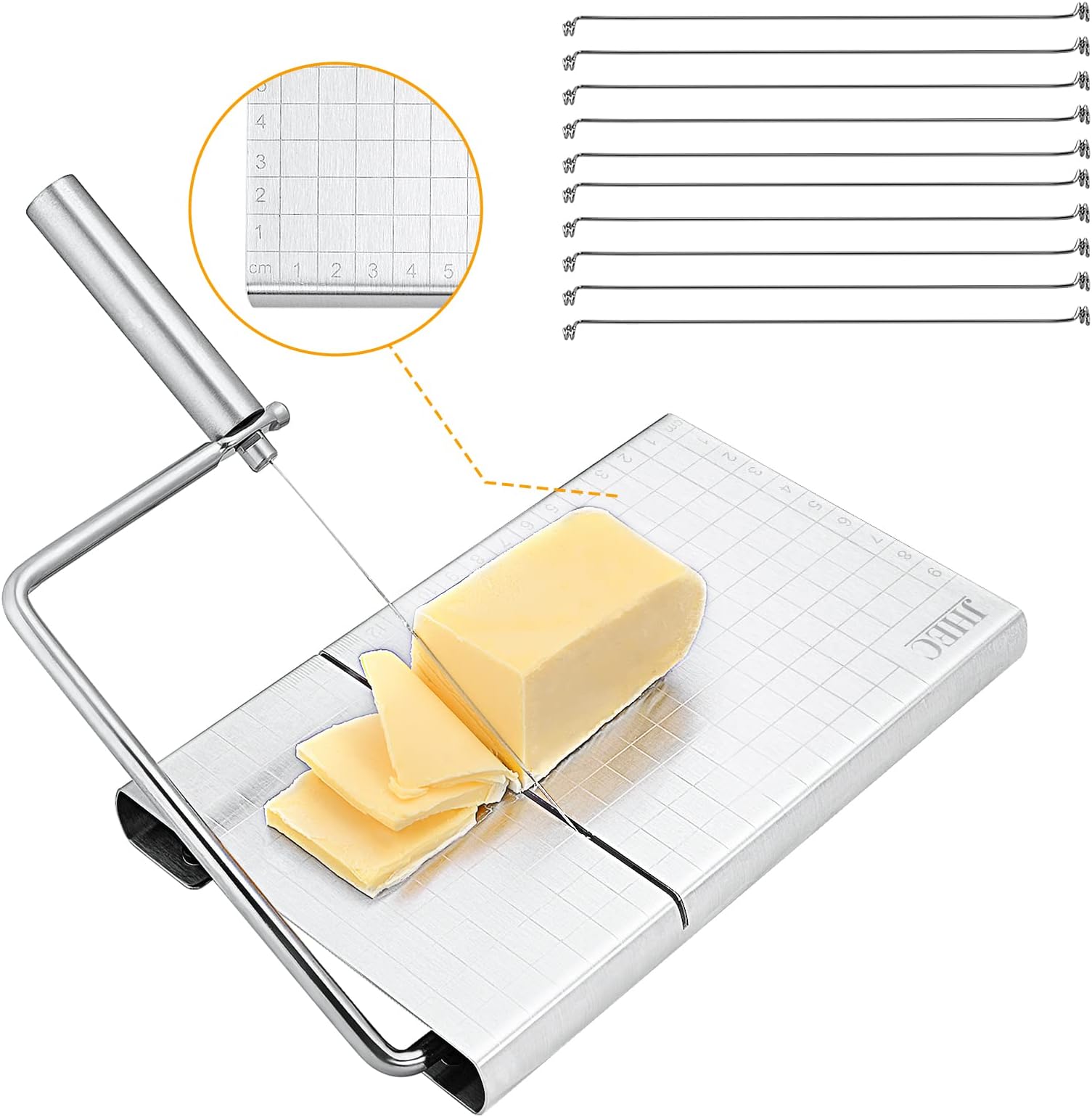 Amazon.com: 10 Packs Cheese Slicer Wire,5.7 Inch Cheese Slicer Wire for ...