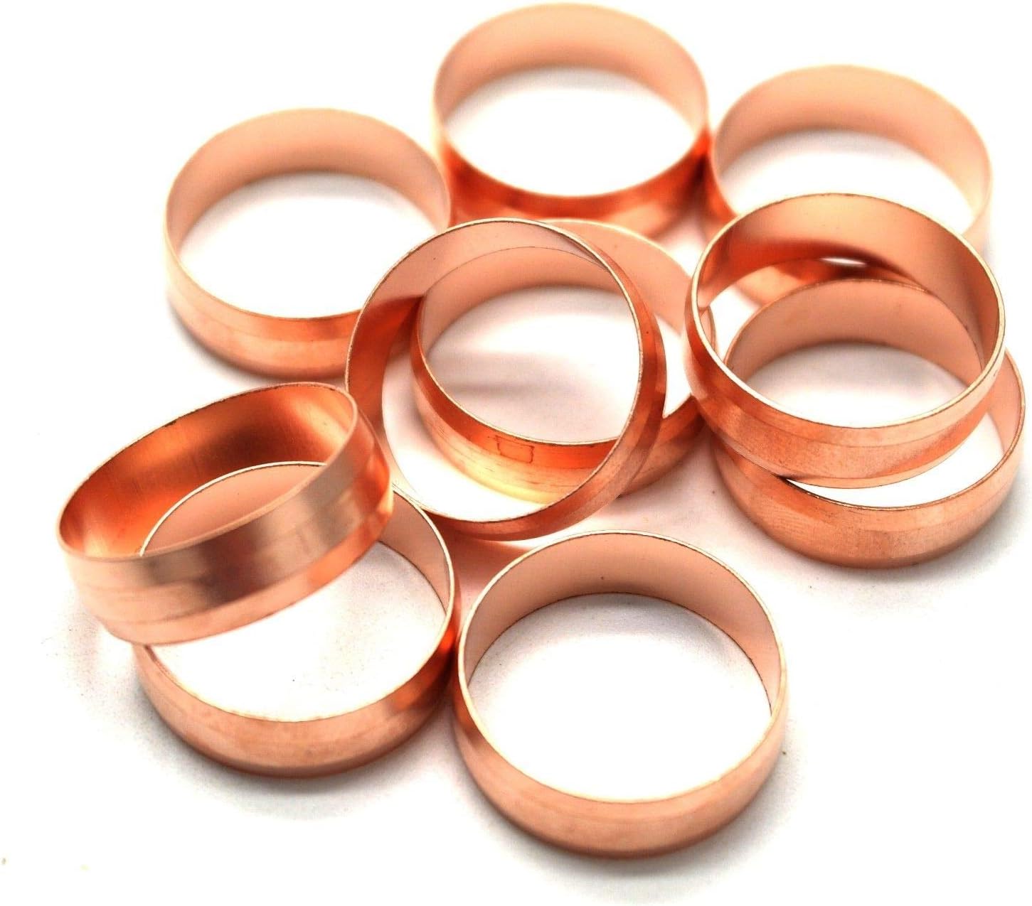 10 X 15mm Copper Compression Fittings Olives