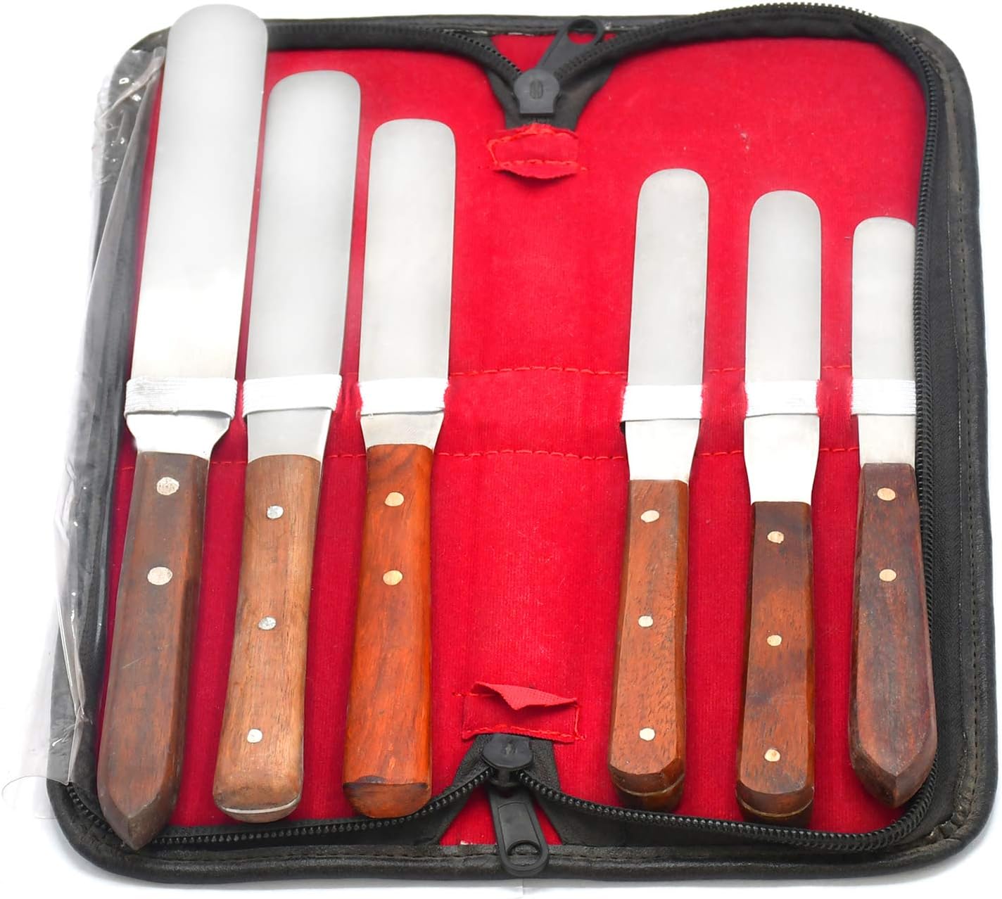 Amazon.com: Acronde 4PCS Straight Cake Icing Spatula Set 4” 6” 8” 10 ...