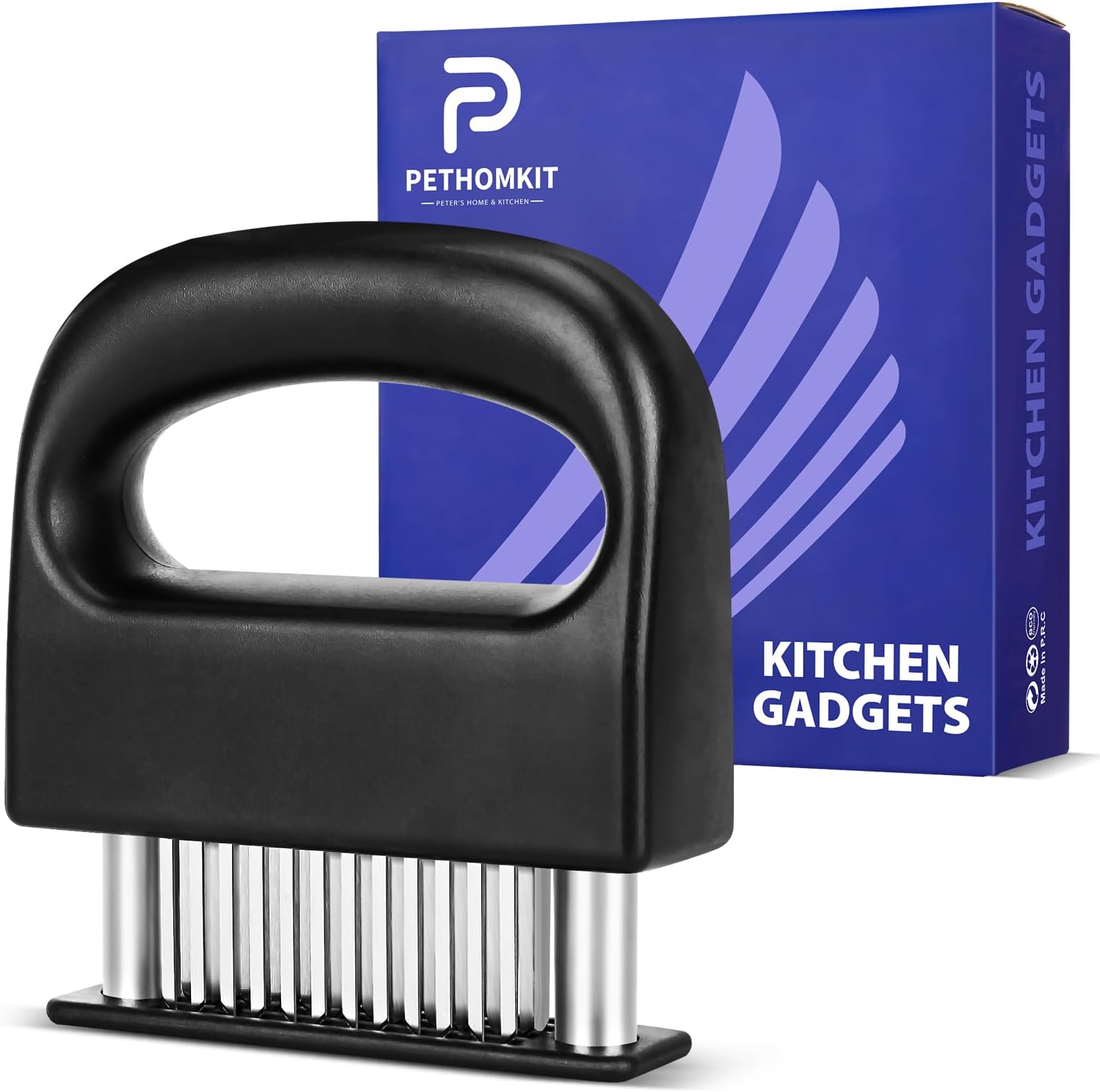 Amazon.com: Kitexpert Meat Tenderizer 48 Ultra Sharp Blades Meat ...