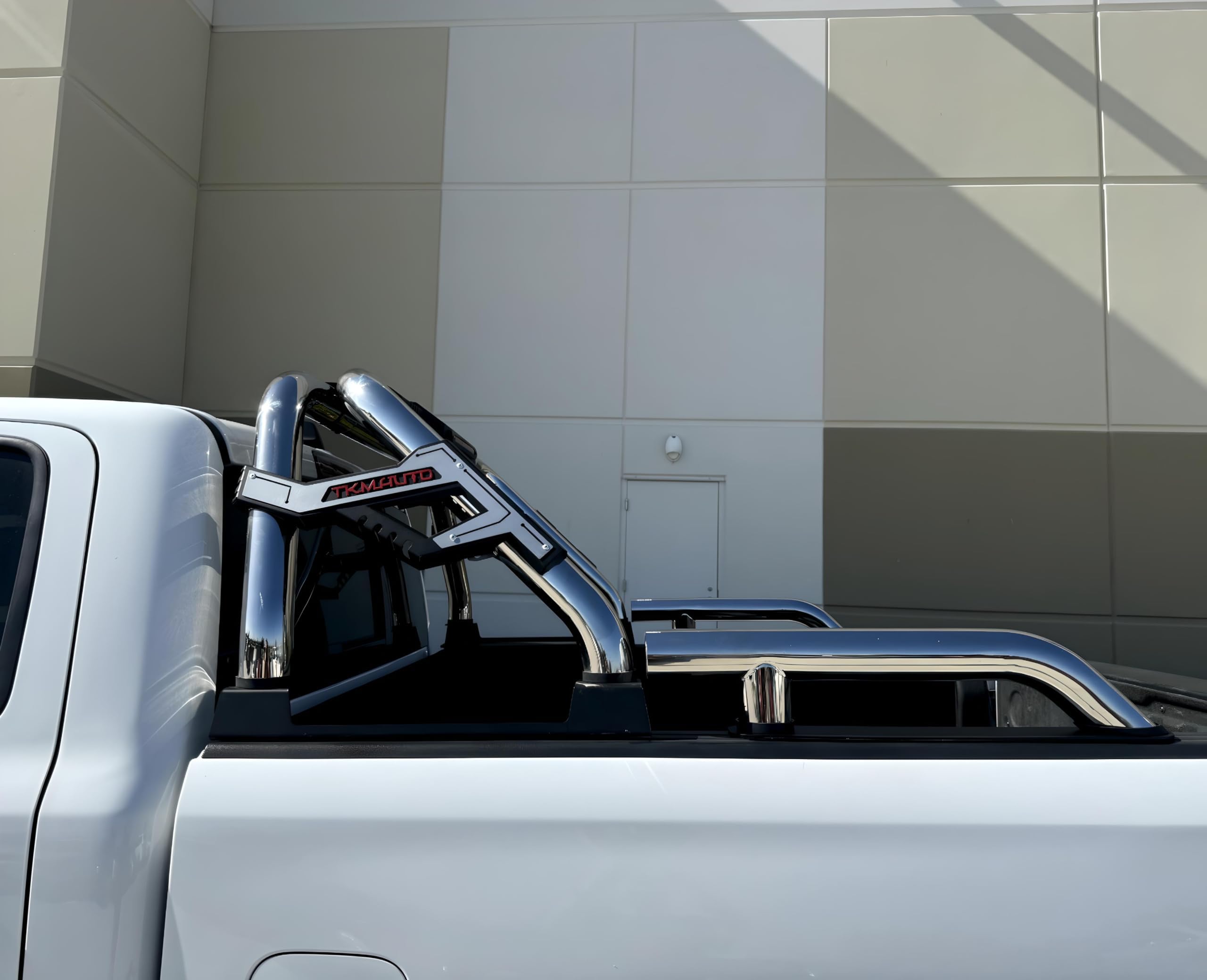 Amazon.com: TKMAUTO Silver Stainless Steel SRB005 Sport Bar Roll Bar ...