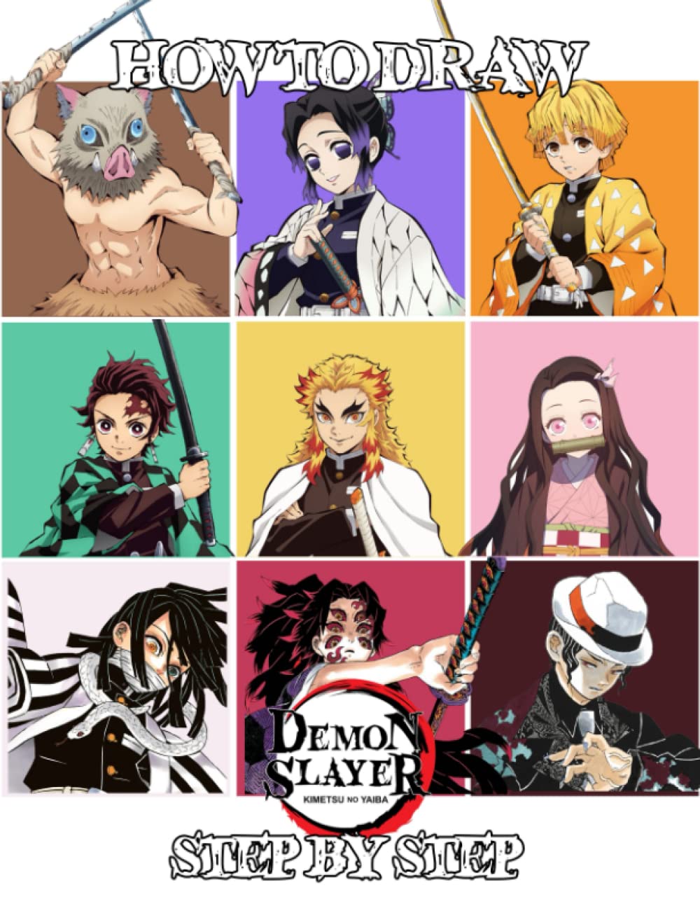Buy How to Draw Dèmon Slayer Anime Characters: (2022 Edition) Learn to ...