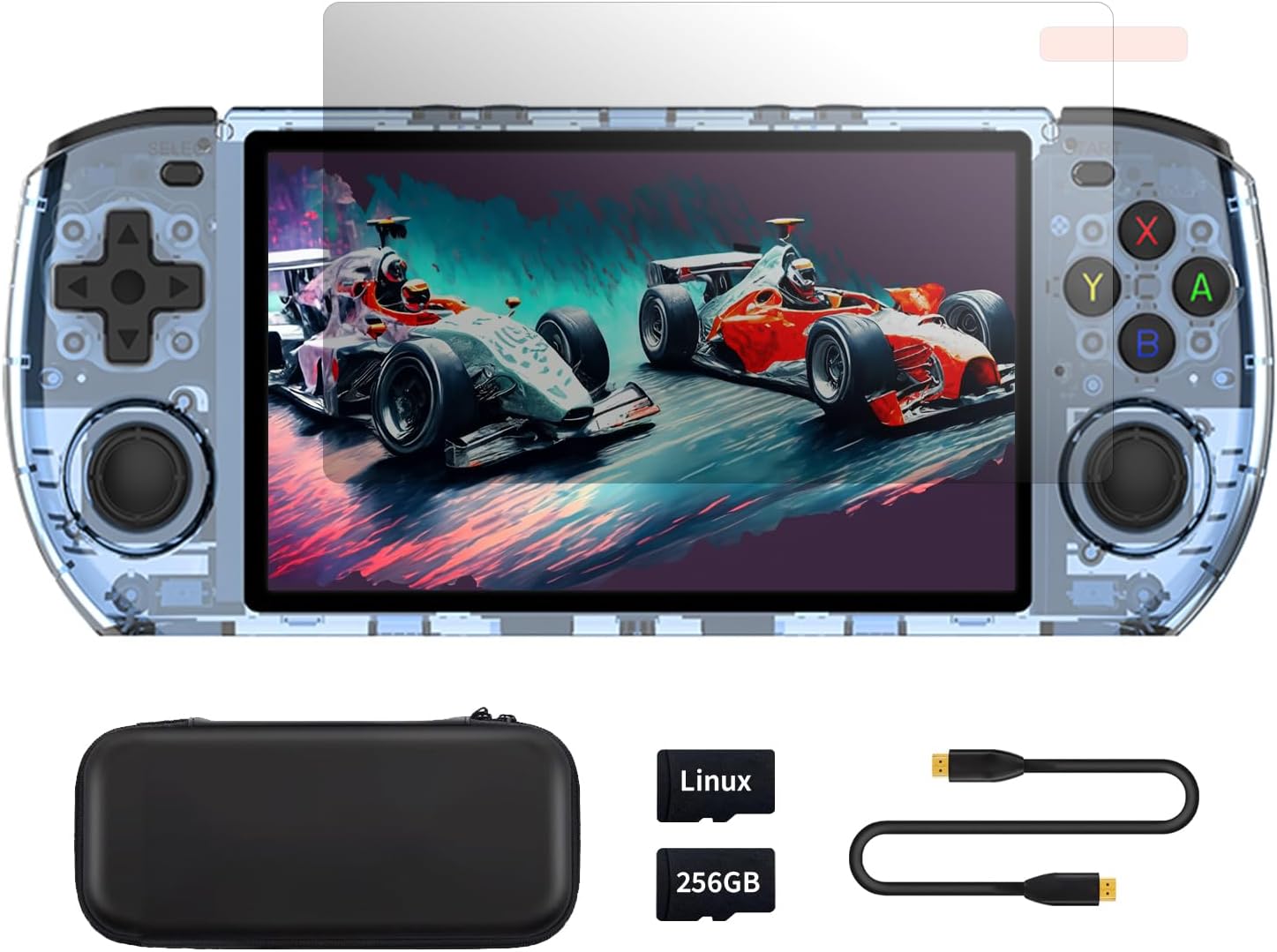 Amazon.com: Powkiddy RGB10 Max 3 Handheld Game Console, with Linux ...