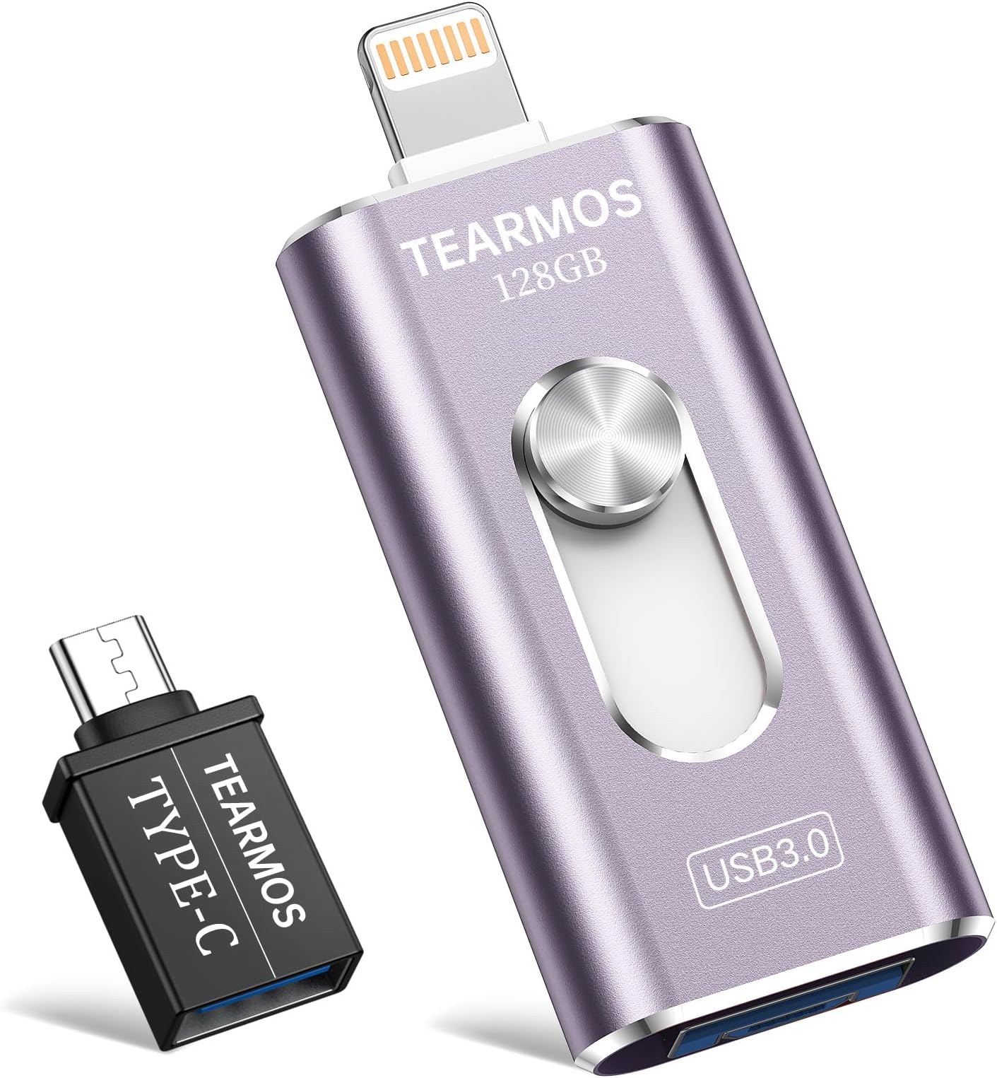 Amazon.com: TEARMOS 128GB Photo Stick USB Memory Phone Flash Drive ...