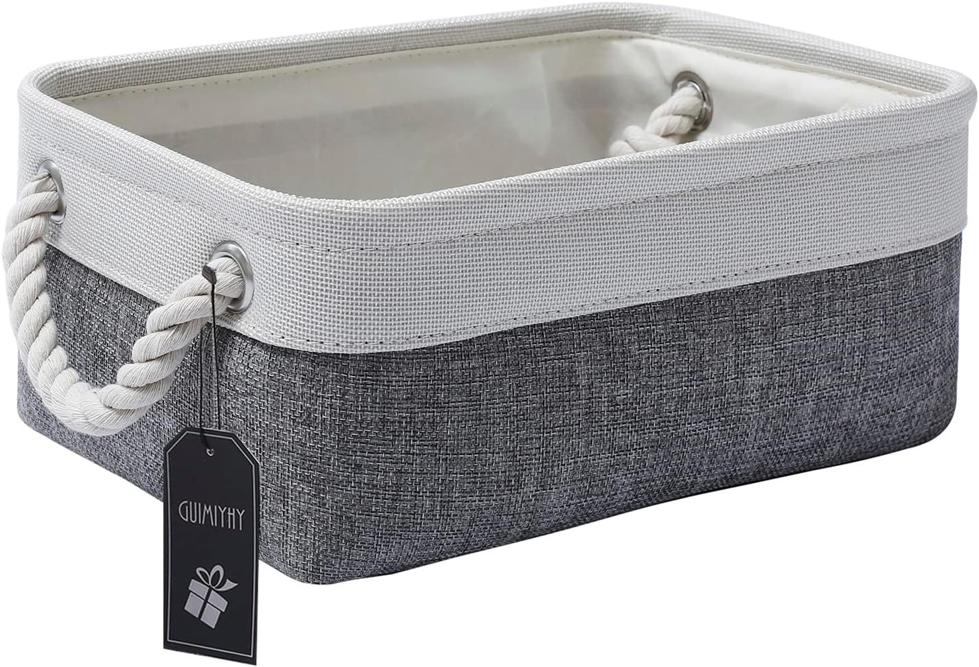 Amazon.com - GUIMIYHY Storage Basket for Organizing, Collapsible Fabric ...