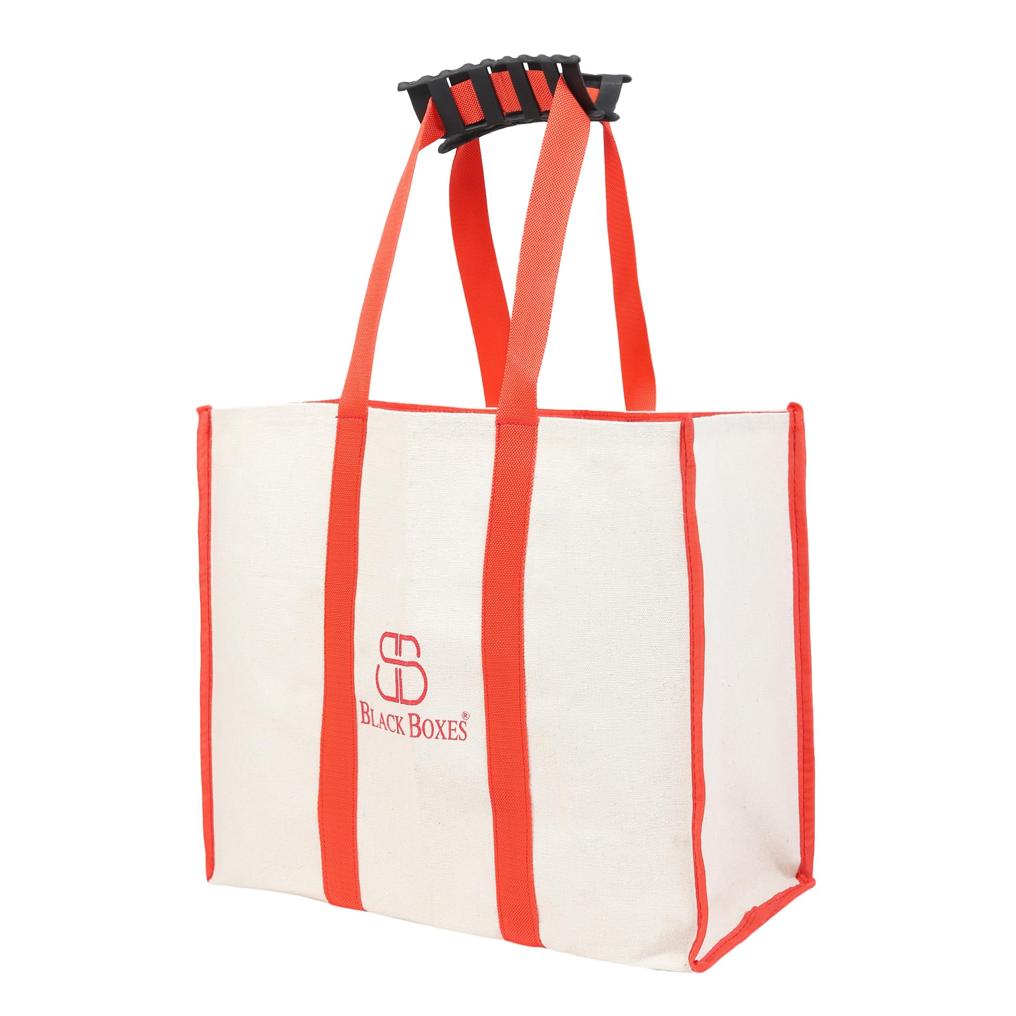 Buy BLACKBOXES Big Eco Cotton Canvas Shopping Bags for Carry Milk ...