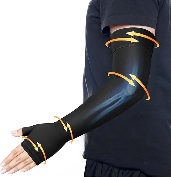 Amazon.com: Hiball Lymphedema Medical Compression Arm Sleeve with ...
