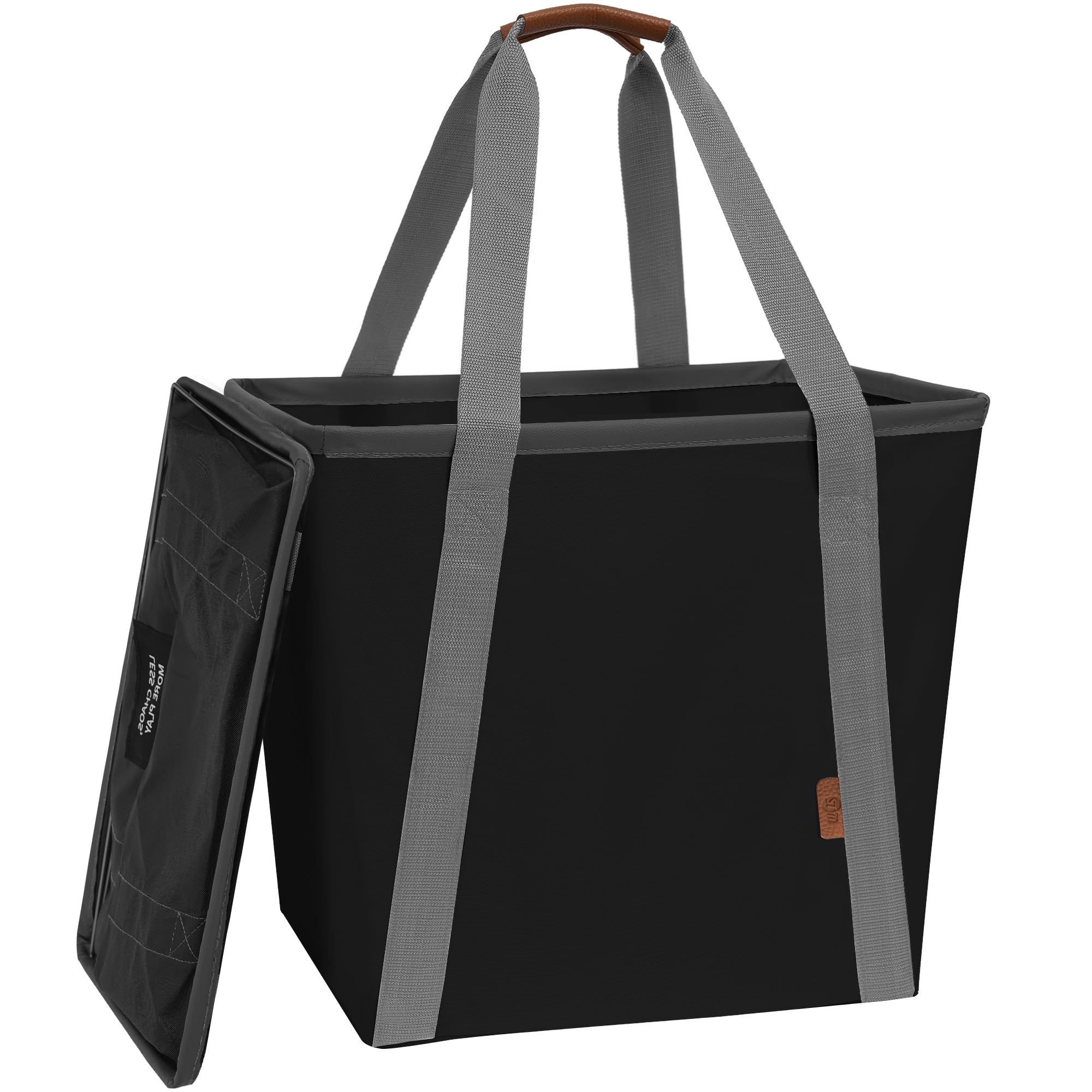 Amazon.com: STORAGE MANIAC Collapsible Laundry Caddy, 64L (17 Gal ...