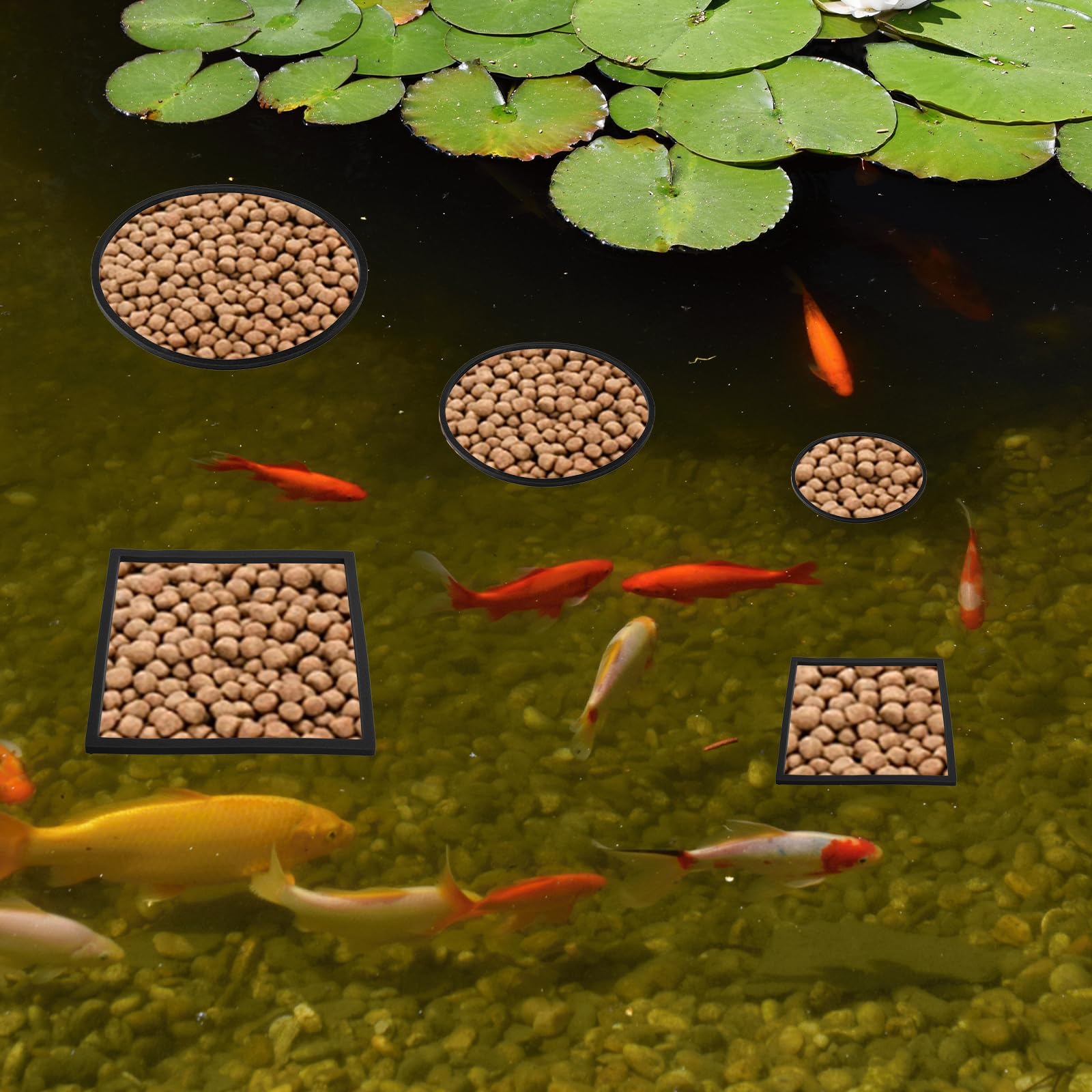 Betta Tank SunGrow Fish Food , Stop Water Turbulence From Washing Food ...