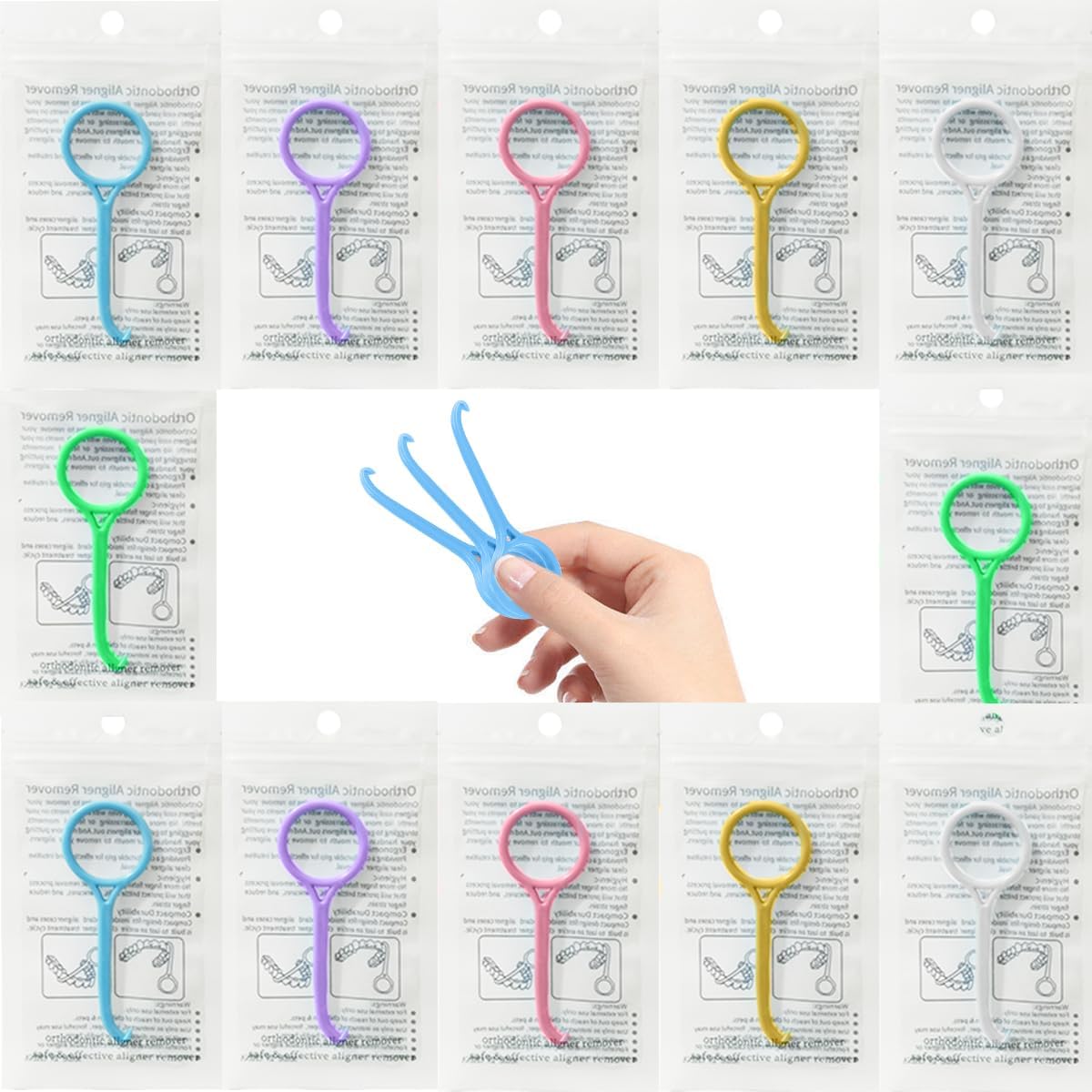 Amazon.com : EAEDMY 12PCS Individually Packaged Aligner Removal Tool ...
