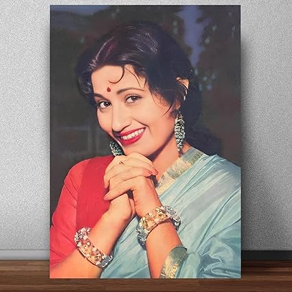 Good Hope Matte paper 300gsm Bollywood Actress Madhubala Blue Poster ...