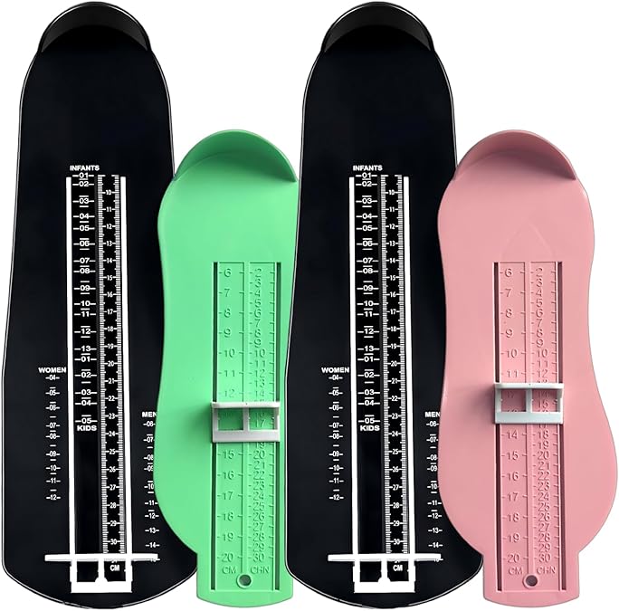 Amazon.com: 4 Pcs Shoe Size Measuring Devices Foot Measurement Device ...