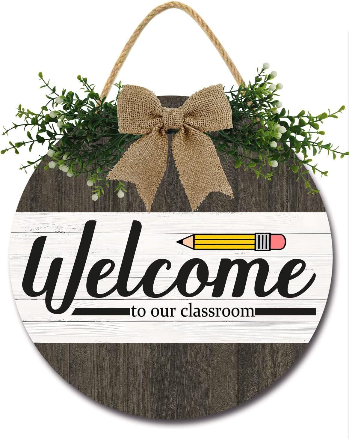 Amazon.com : Sokomurg Welcome to Our Classroom Welcome Sign for ...