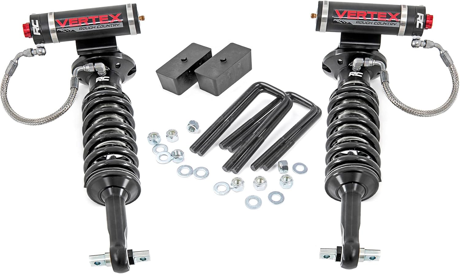 Amazon.com: Rough Country 2.5" Vertex Leveling Lift Kit for 07-18 Chevy ...