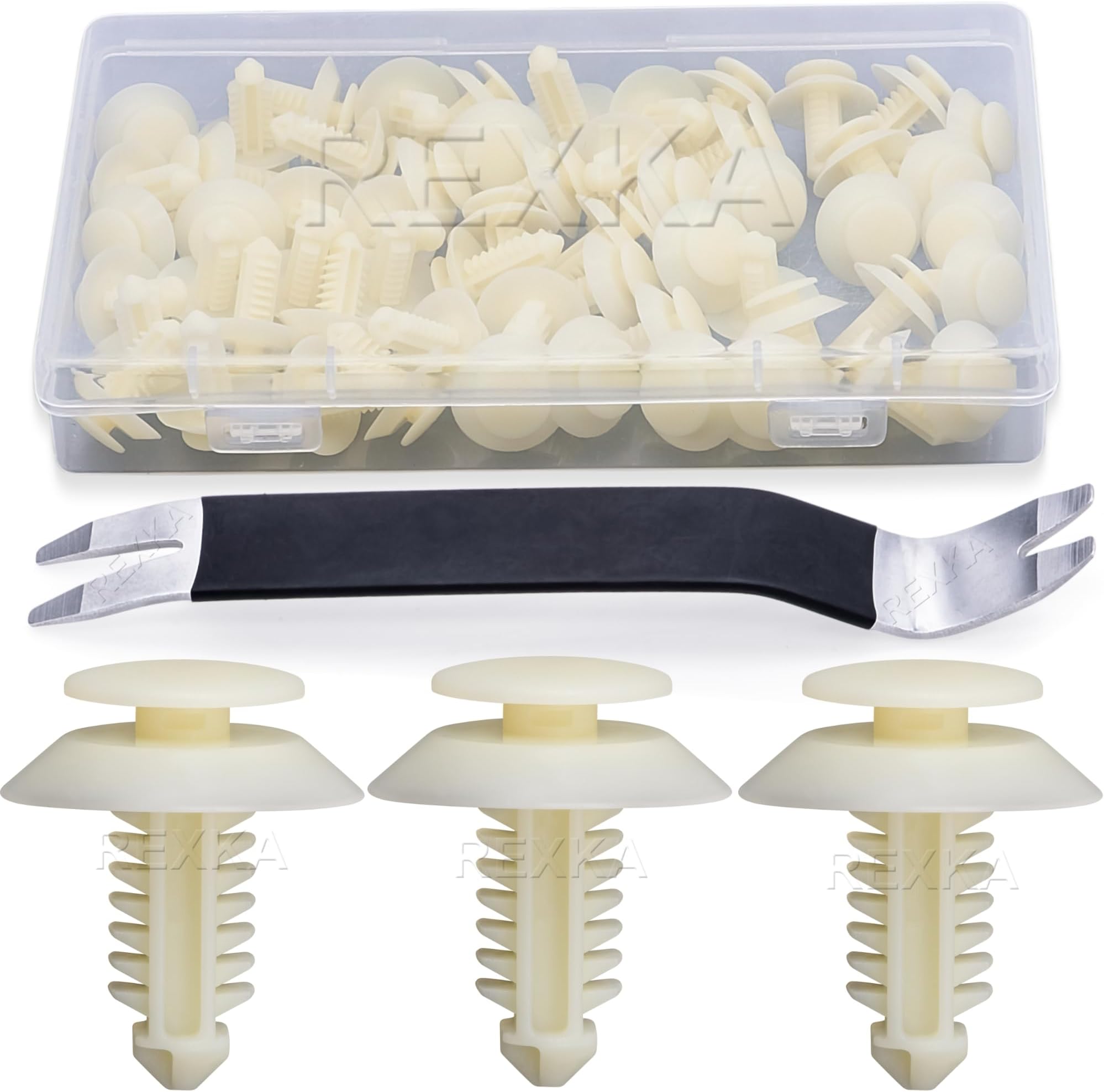 Amazon.com: 50PCS Black Door Trim Panel Retainer Compatible with Ford ...