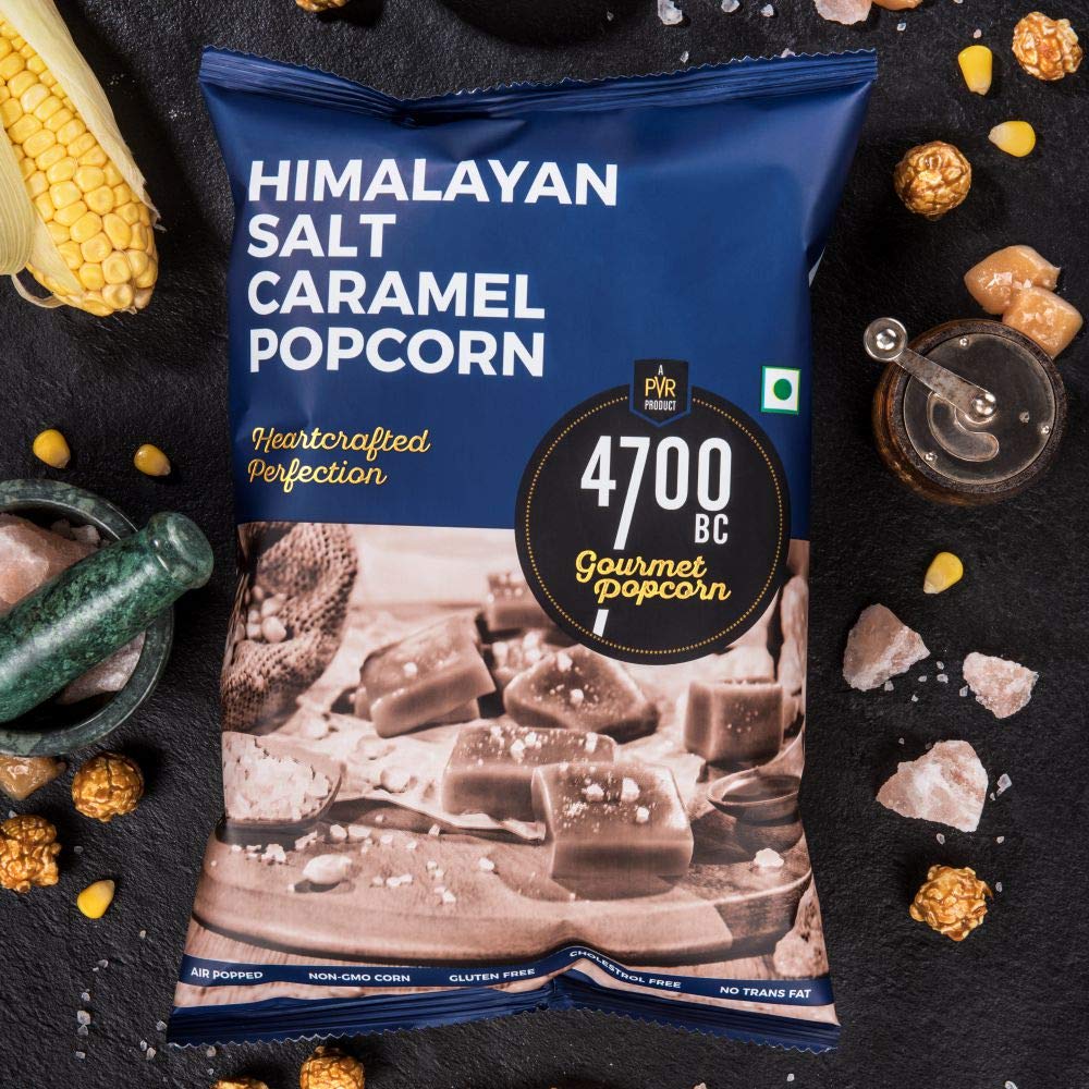 Buy 4700BC Gourmet Popcorn, Combo Pack, Pouch, 475g (5 Flavours: 1 ...