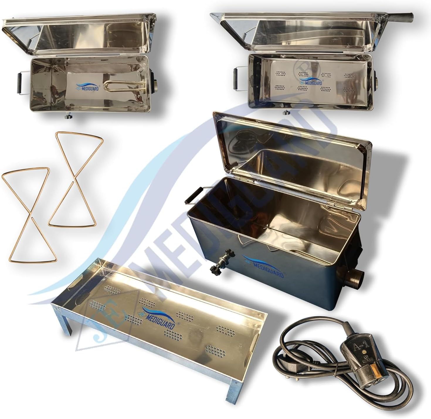 MEDIGUARD Electric Instrument sterilizer 12"x6"x6" : Amazon.in ...