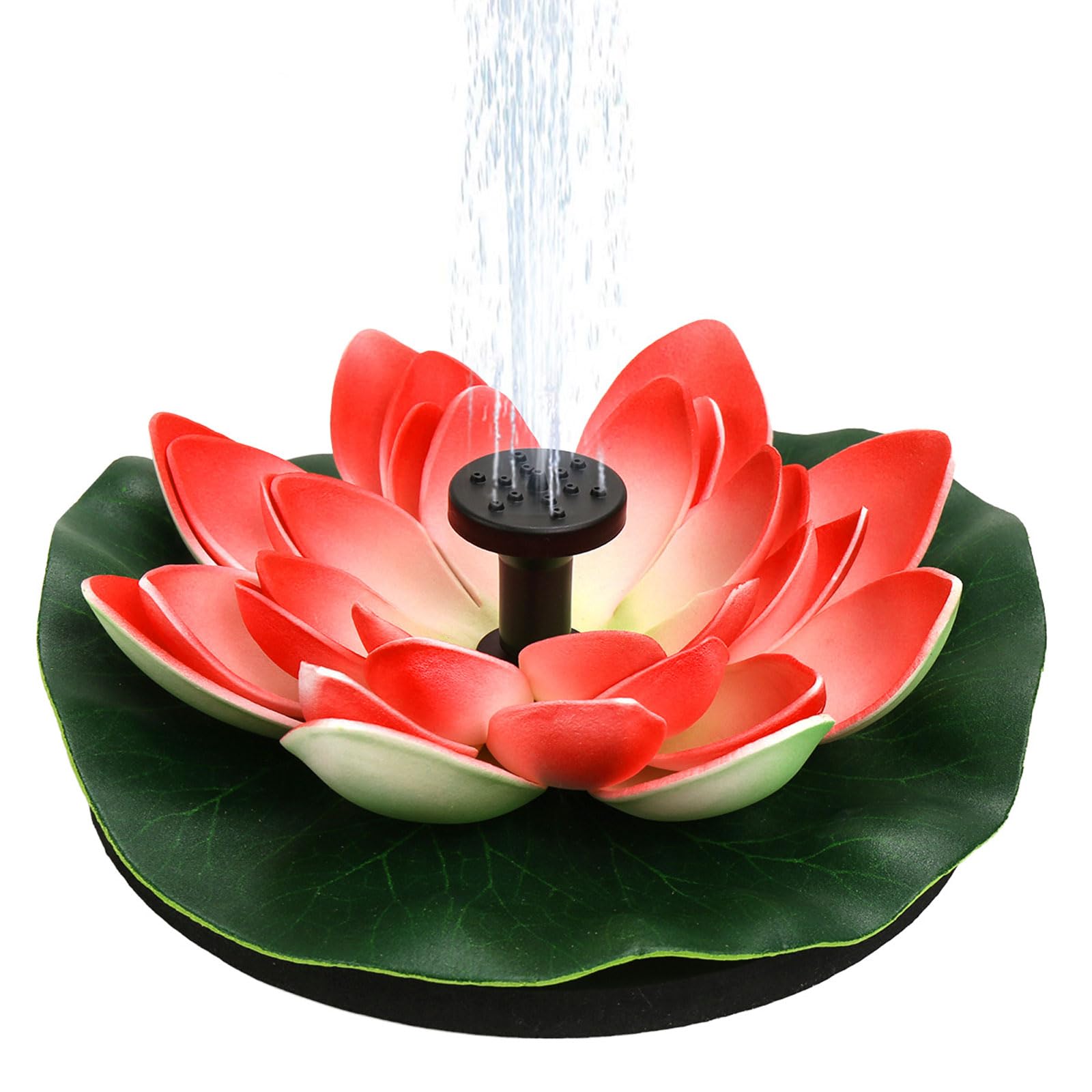 Amazon.com: Solar Water Fountain, Water Lily Solar Fountain for Bird ...