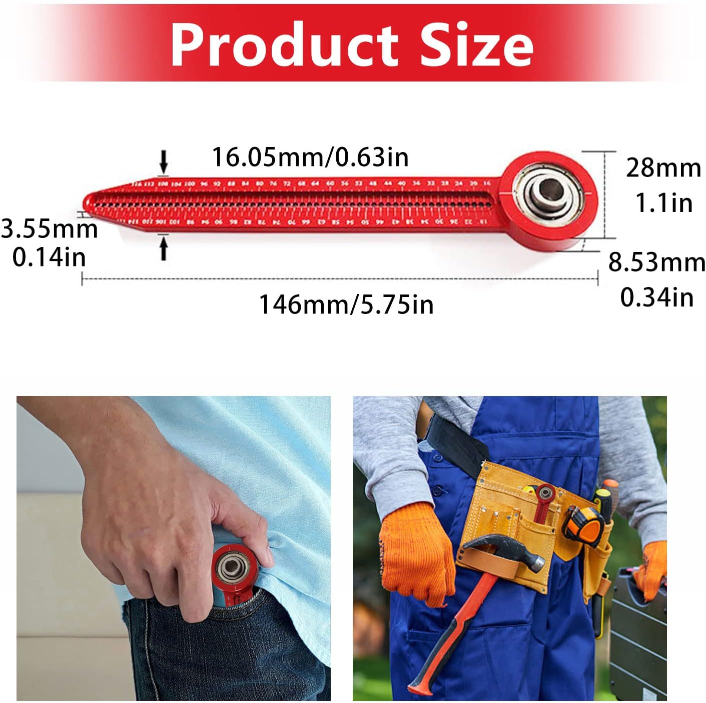 Adjustable Wood Scriber Tool for Precision Woodworking and Marking in ...