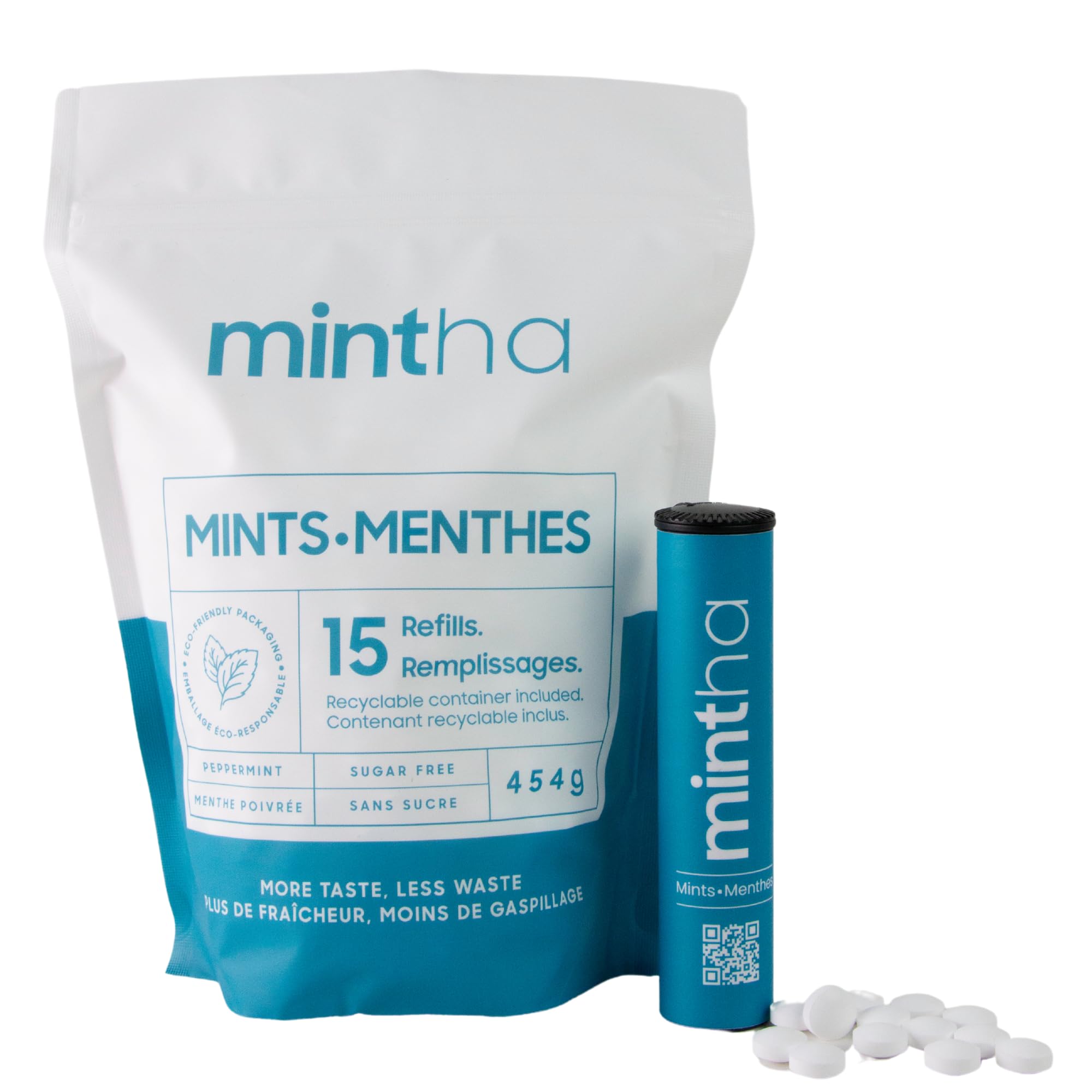 Mintha | Breath Freshening Mints | Sugar-Free | Bulk - 454 g ...