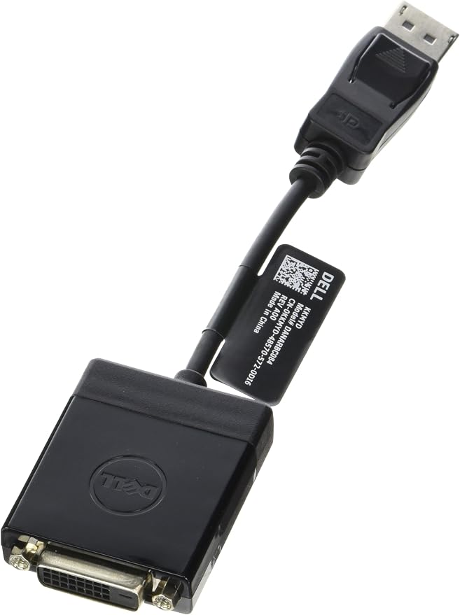 Dell Kit - Display Adapter - Display Port to DVI (Single Link) - for ...