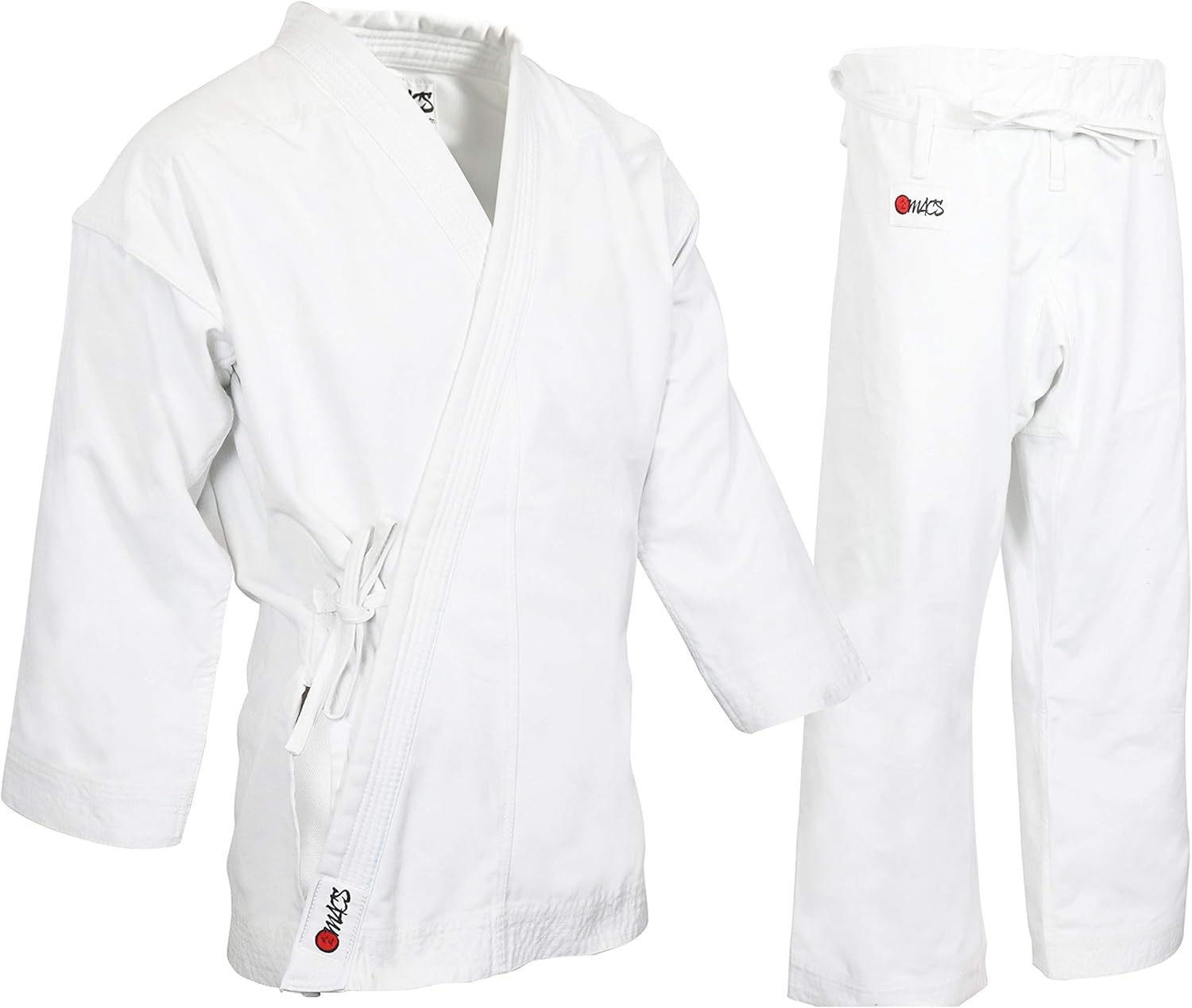 Amazon.com: MACS Super Heavyweight Karate Uniform - White Professional ...