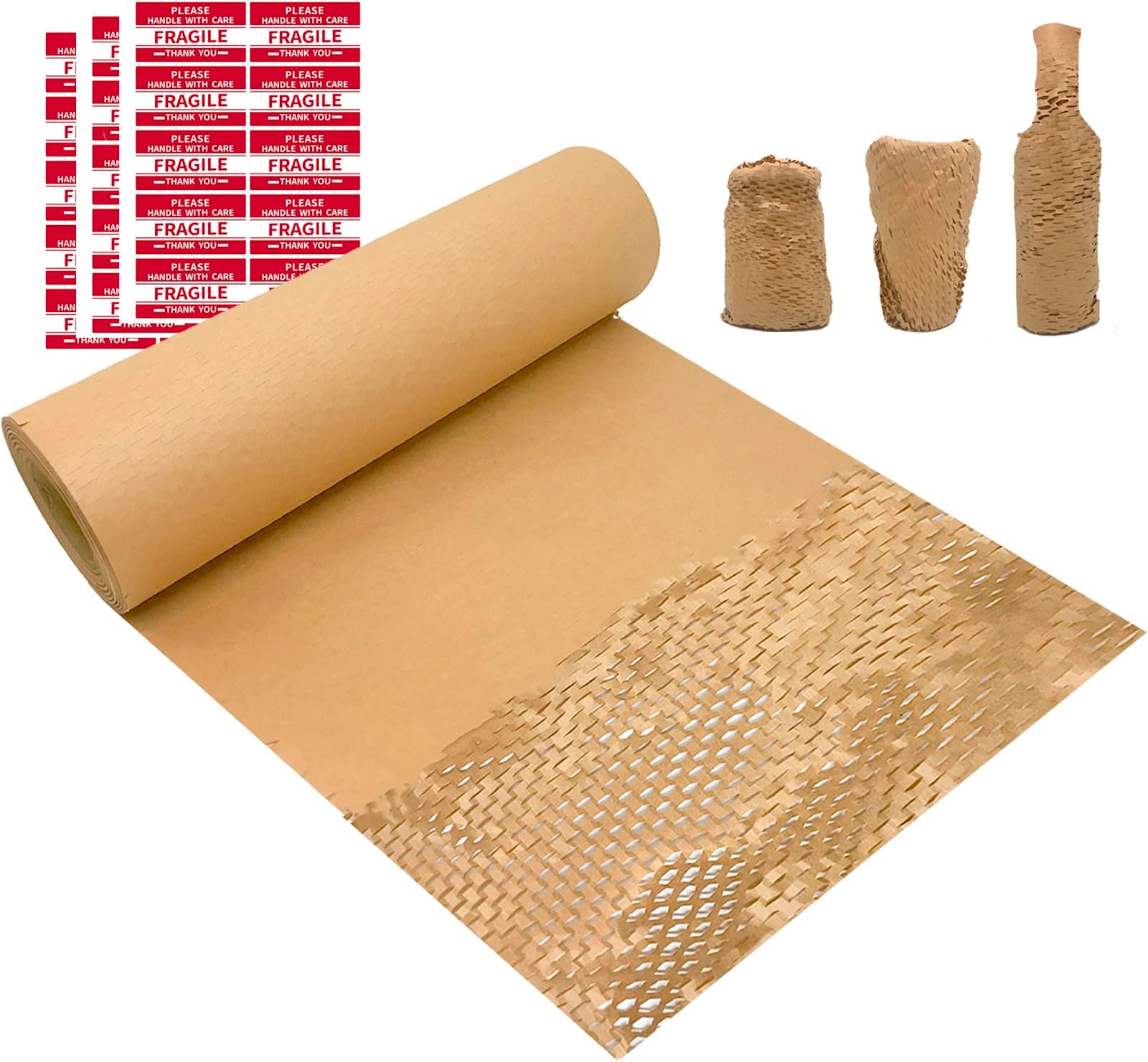 Olicky Honeycomb Packaging Paper Roll - 30M x 30cm Packing Paper ...