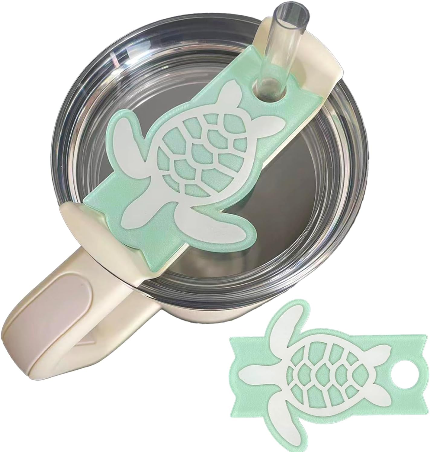 Amazon.com | shoprotik Sea Turtle Name Plate for Stanley 40oz Tumblers ...