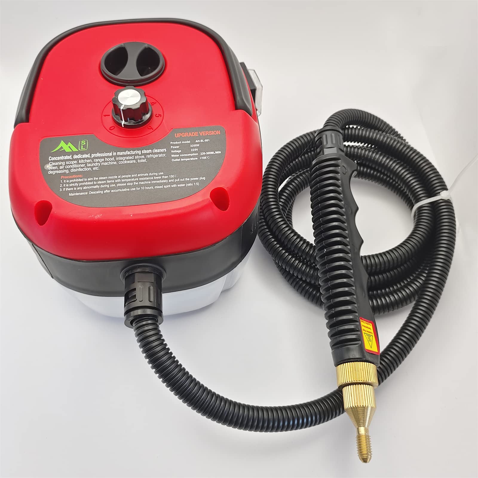 3200W Steam Cleaner High Temperature Kitchen Cleaning Pressure Steaming ...