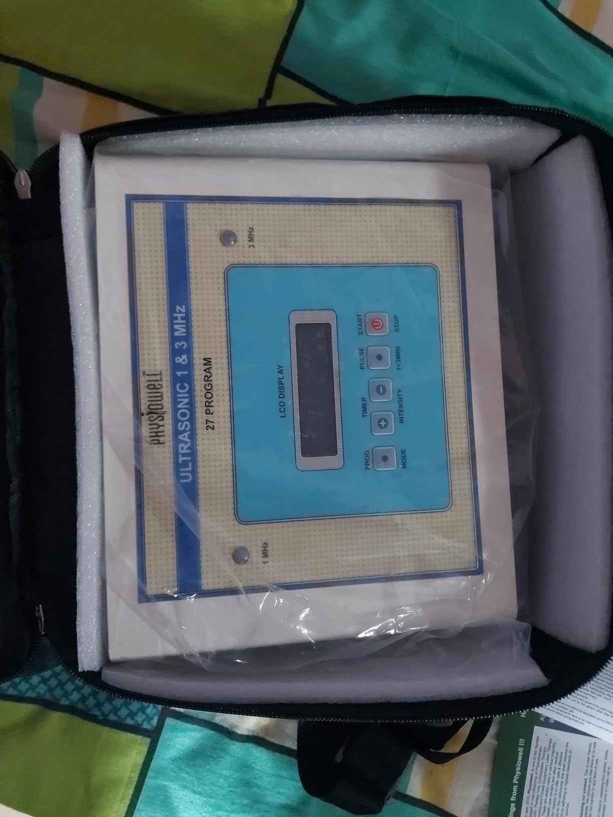 Buy Physiowell New Model Ultrasound Therapy 1 Mhz & 3 Mhz Two Output Therapy Unit with One Year ...