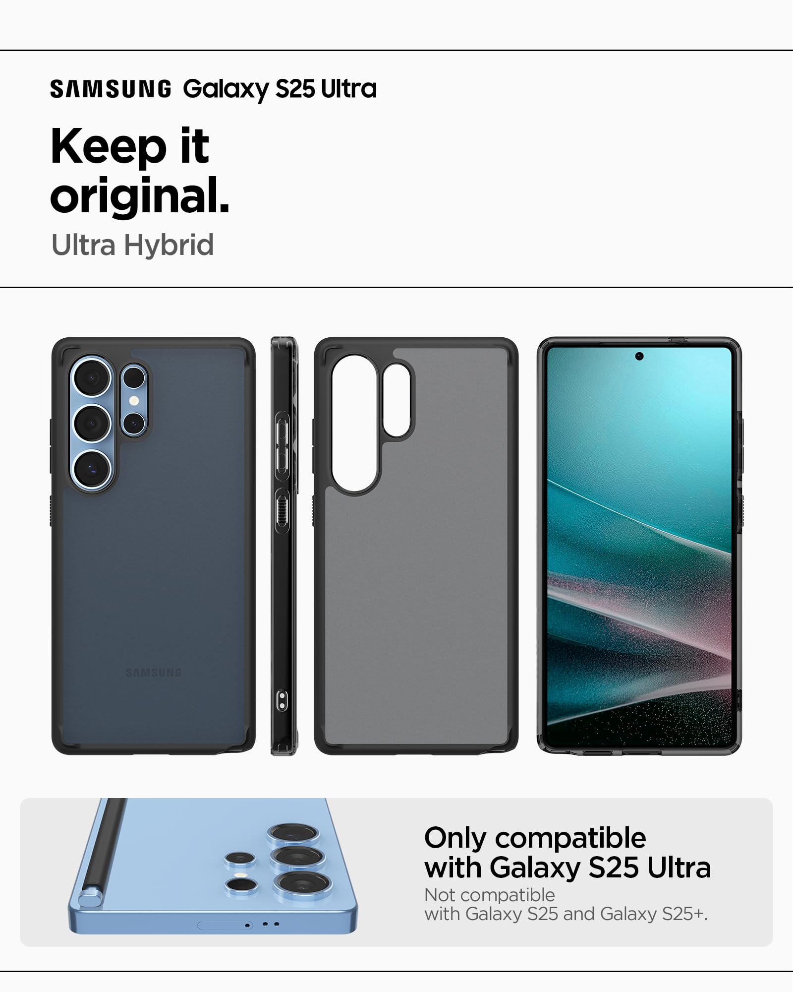 Snapklik.com : Spigen Ultra Hybrid Designed For Galaxy S25 Ultra Case