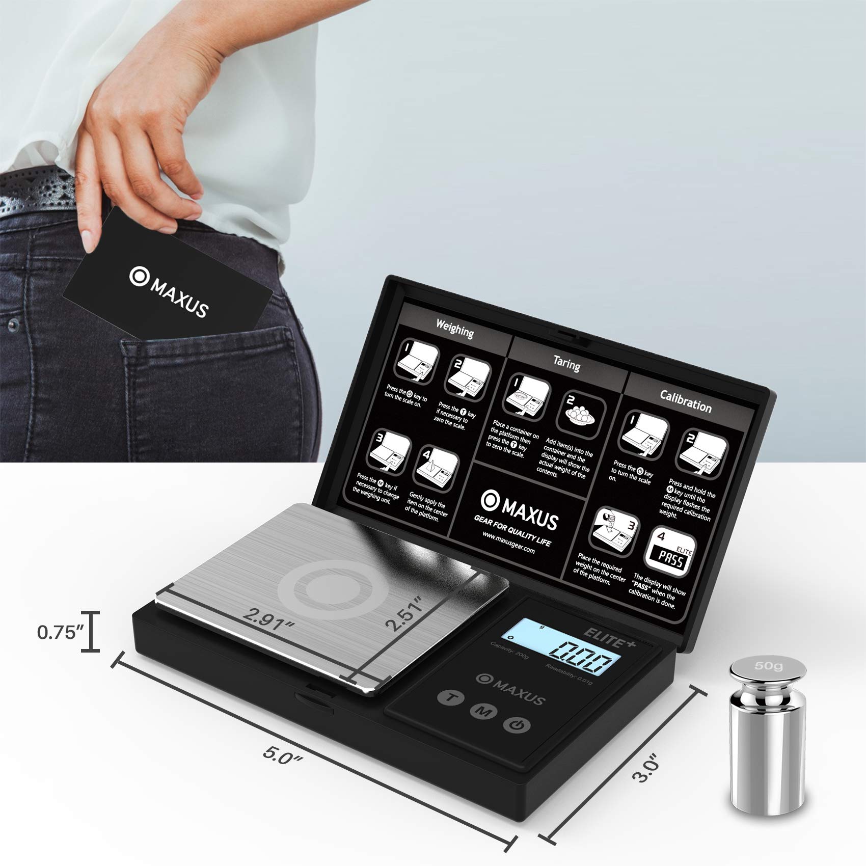 MAXUS Elite Plus Precision Gr...B07DL9JGK6 | Encarguelo.com