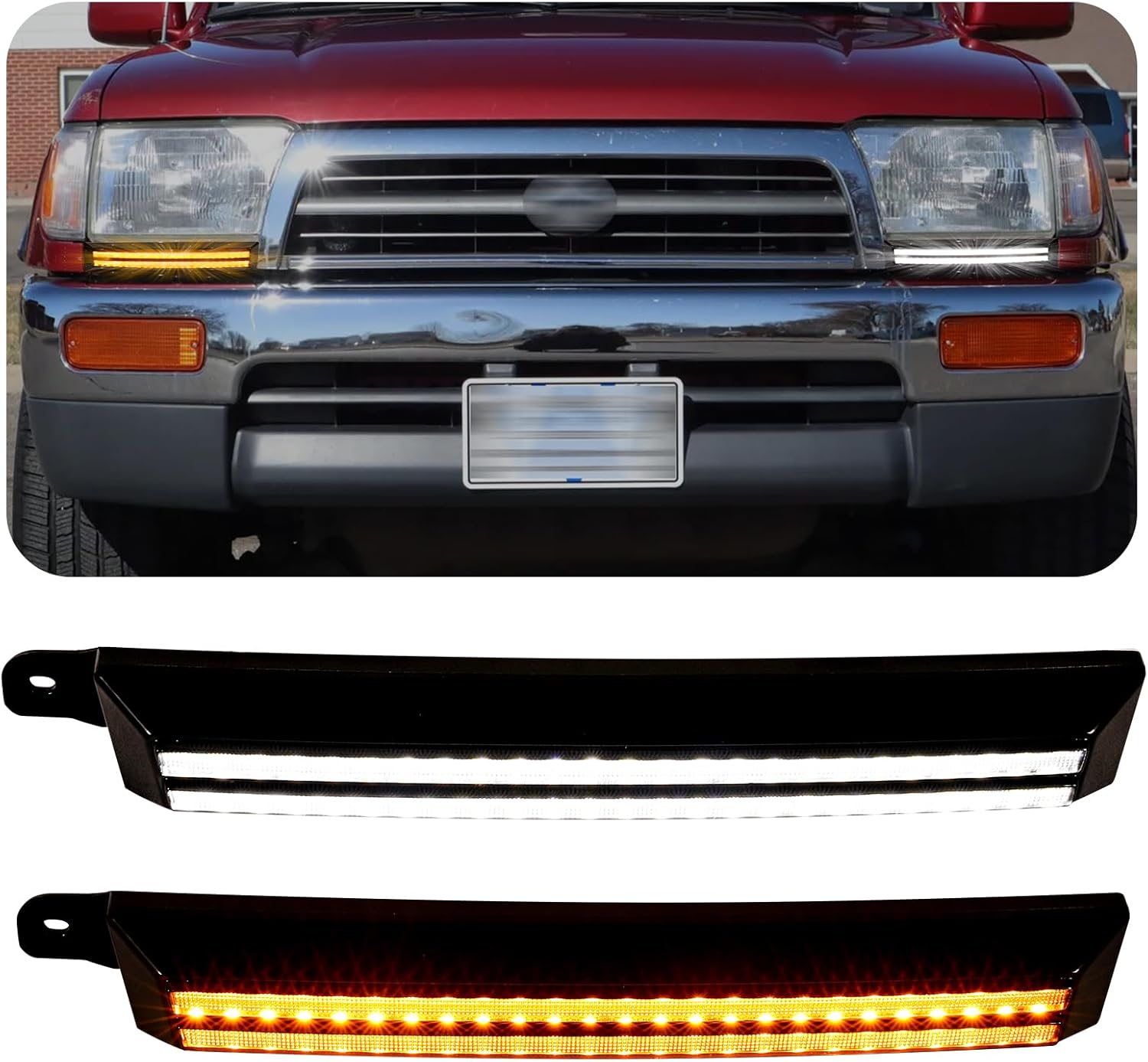 Amazon.com: BreTrewri Daytime Running Light Fog Lights fit for 1996 ...