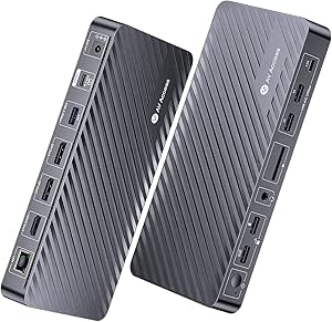 Amazon.com: AV Access Docking Station 3 Monitors, 8K@30Hz Single ...