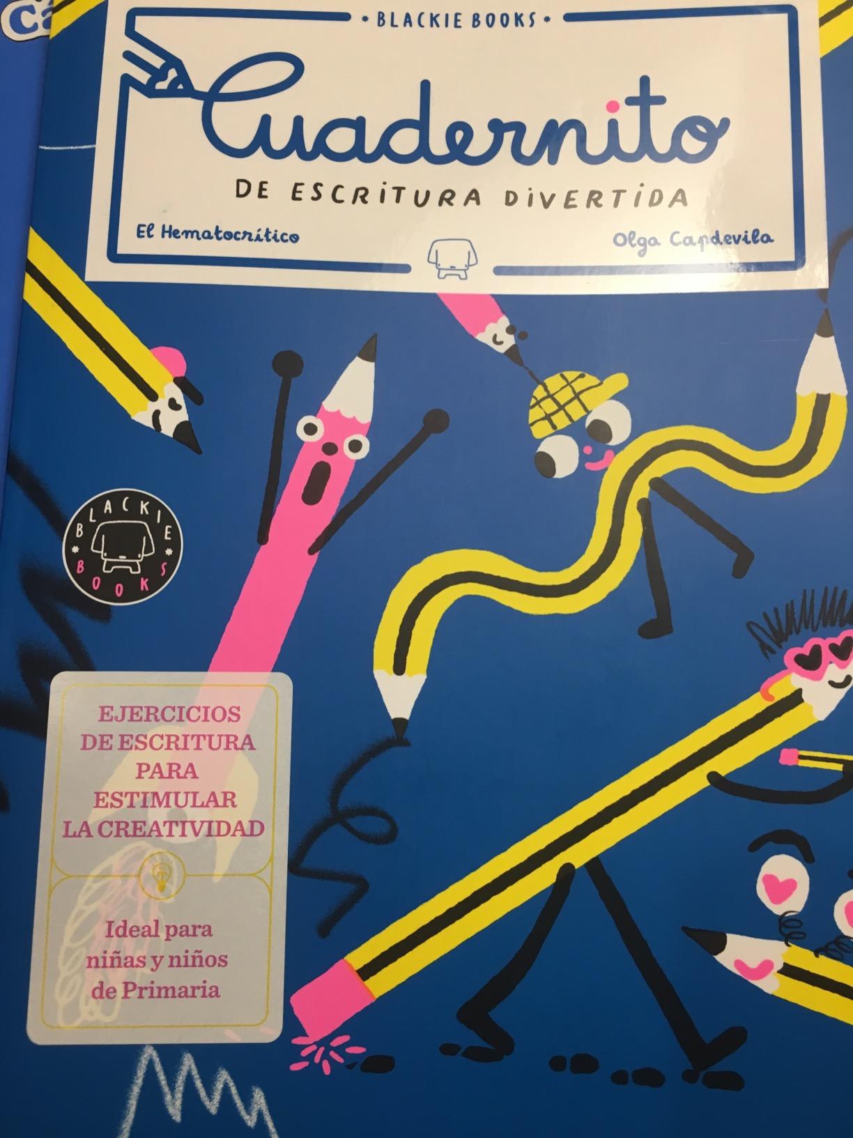 Cuadernito de escritura divertida (BLACKIE BOOKS) : El Hematocrítico ...