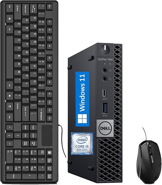 Amazon.com: Dell Optiplex 7060 Mini PC Desktop, Micro Computer w/Intel ...