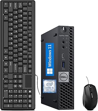 Amazon.com: Dell Optiplex 7060 Mini PC Desktop, Micro Computer w/Intel ...