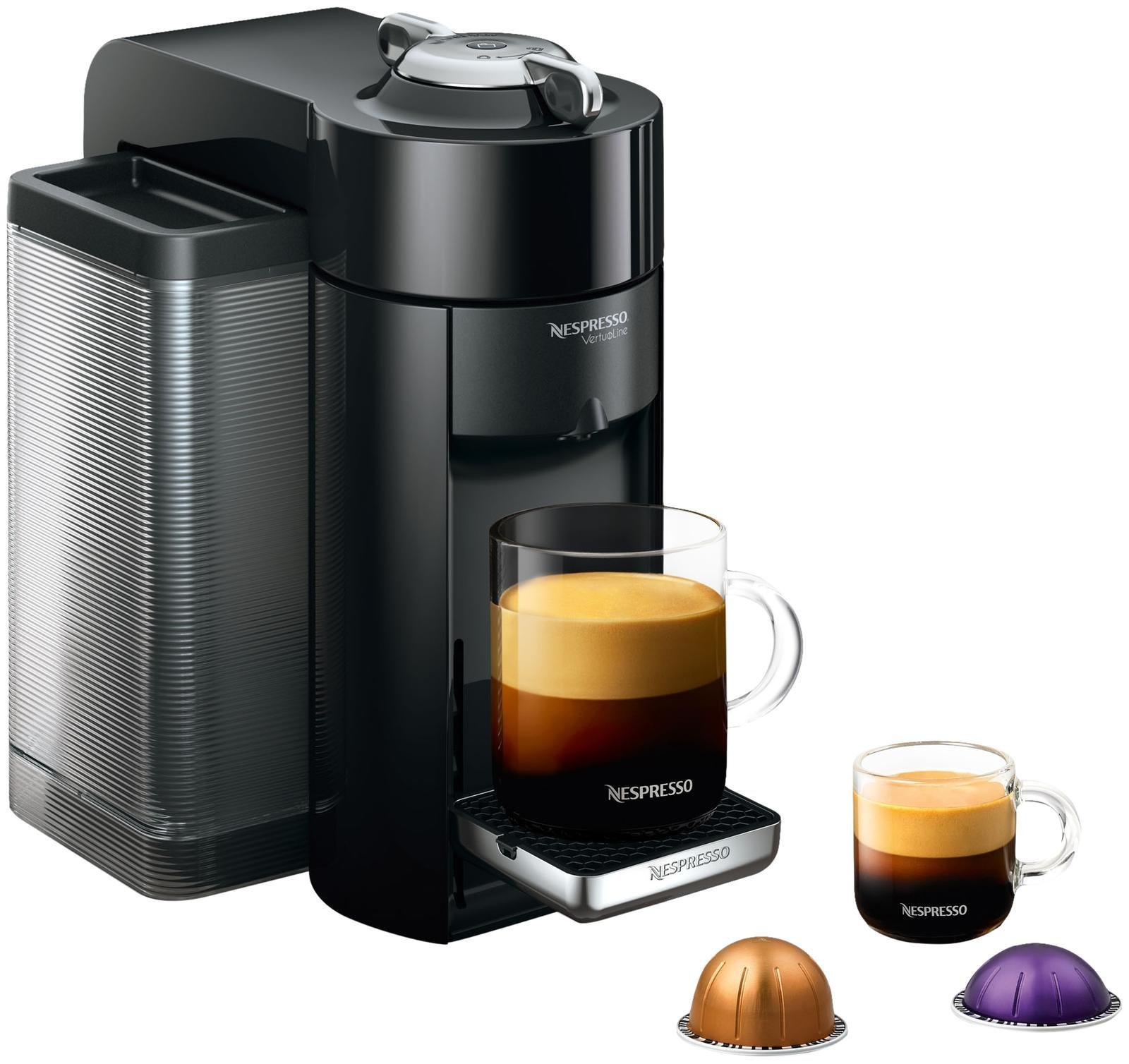 Nespresso Evoluo Deluxe Black Standalone Espresso Machine